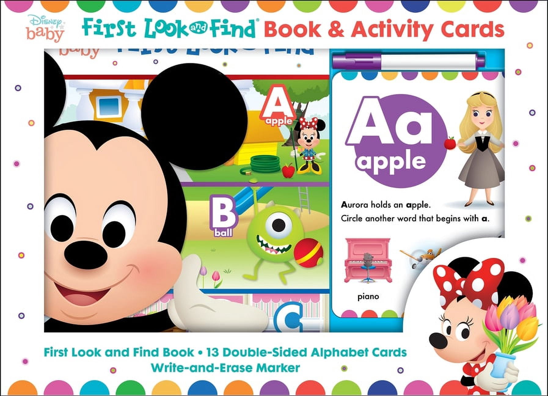 Disney Baby: First Look and Find Book & Activity Cards (Other ...