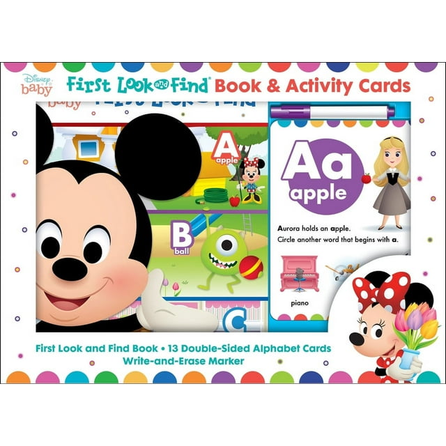 Disney Baby: First Look and Find Book & Activity Cards (Other ...