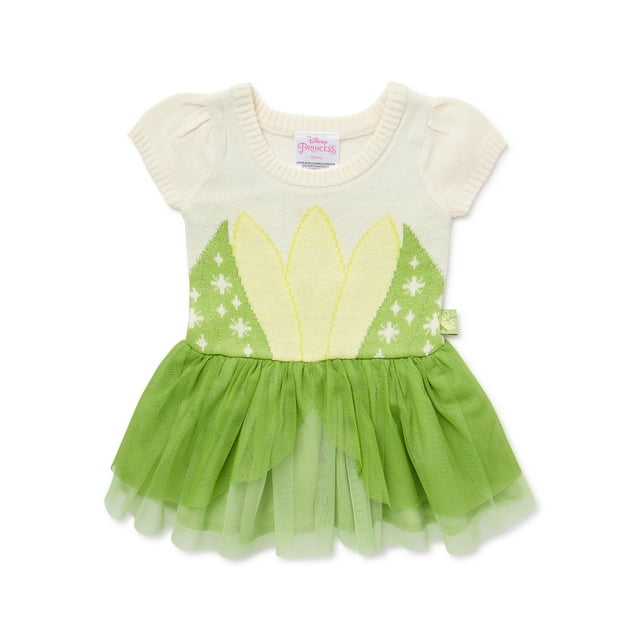 Disney Baby Girl Princess Tiana Cosplay Dress, Sizes 0/3 Months-6/9 ...