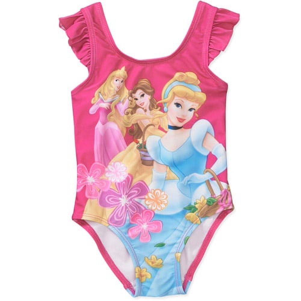 Disney - Baby Girls' Princess Swimsuit - Walmart.com
