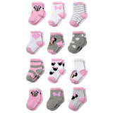 Disney Baby Girls' 12 Pack Minnie Mouse, Daisy, Disney Princess Socks ...