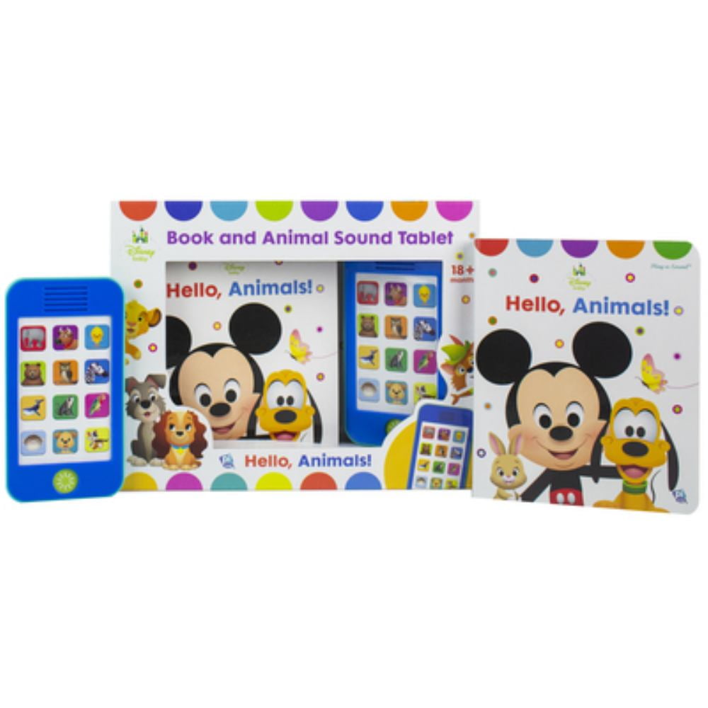 Disney Baby: Hello, Animals! Book and Animal Sound Tablet Set ...