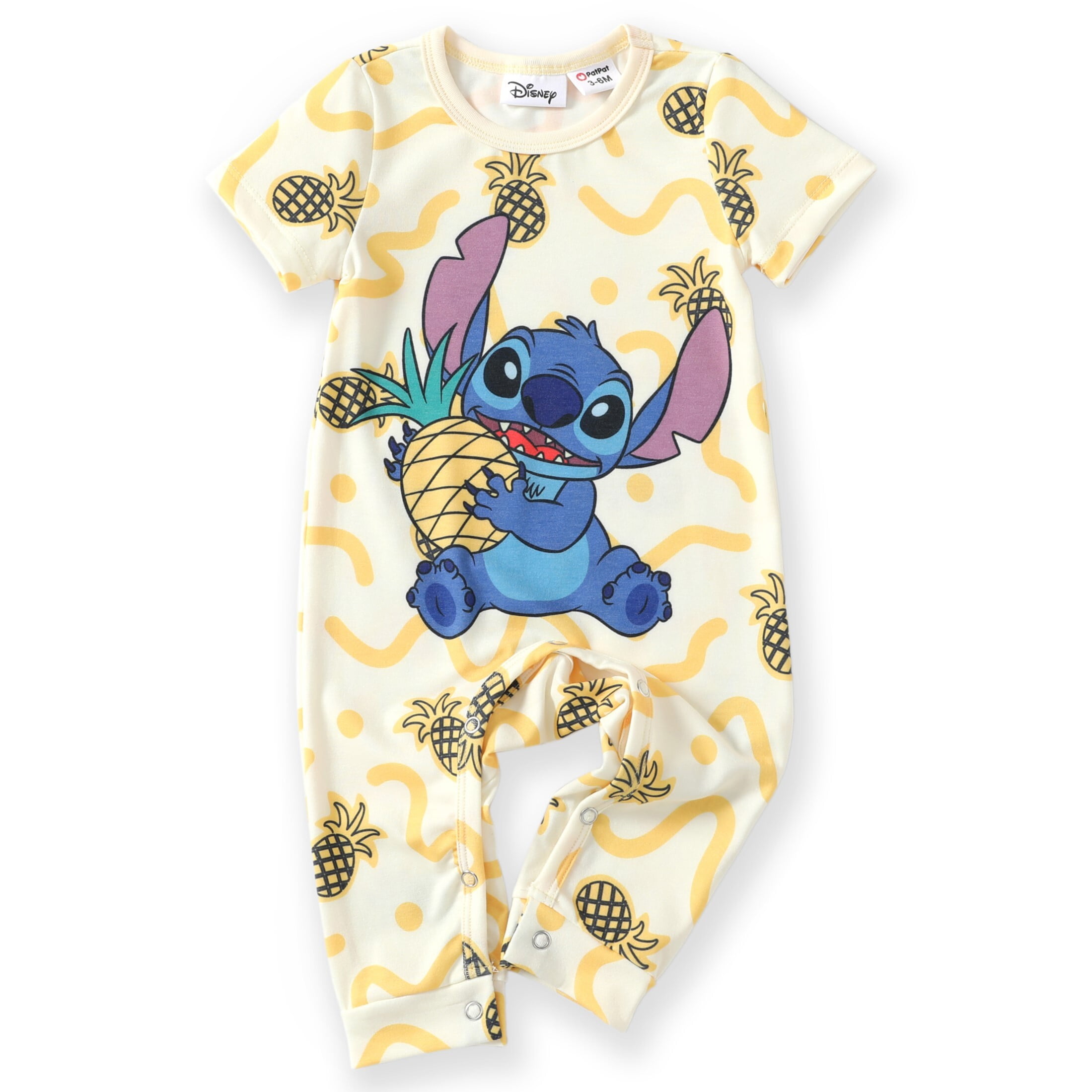 Disney Baby Bodysuit, Stitch Graphic Jumpsuit Infant Outfit ...