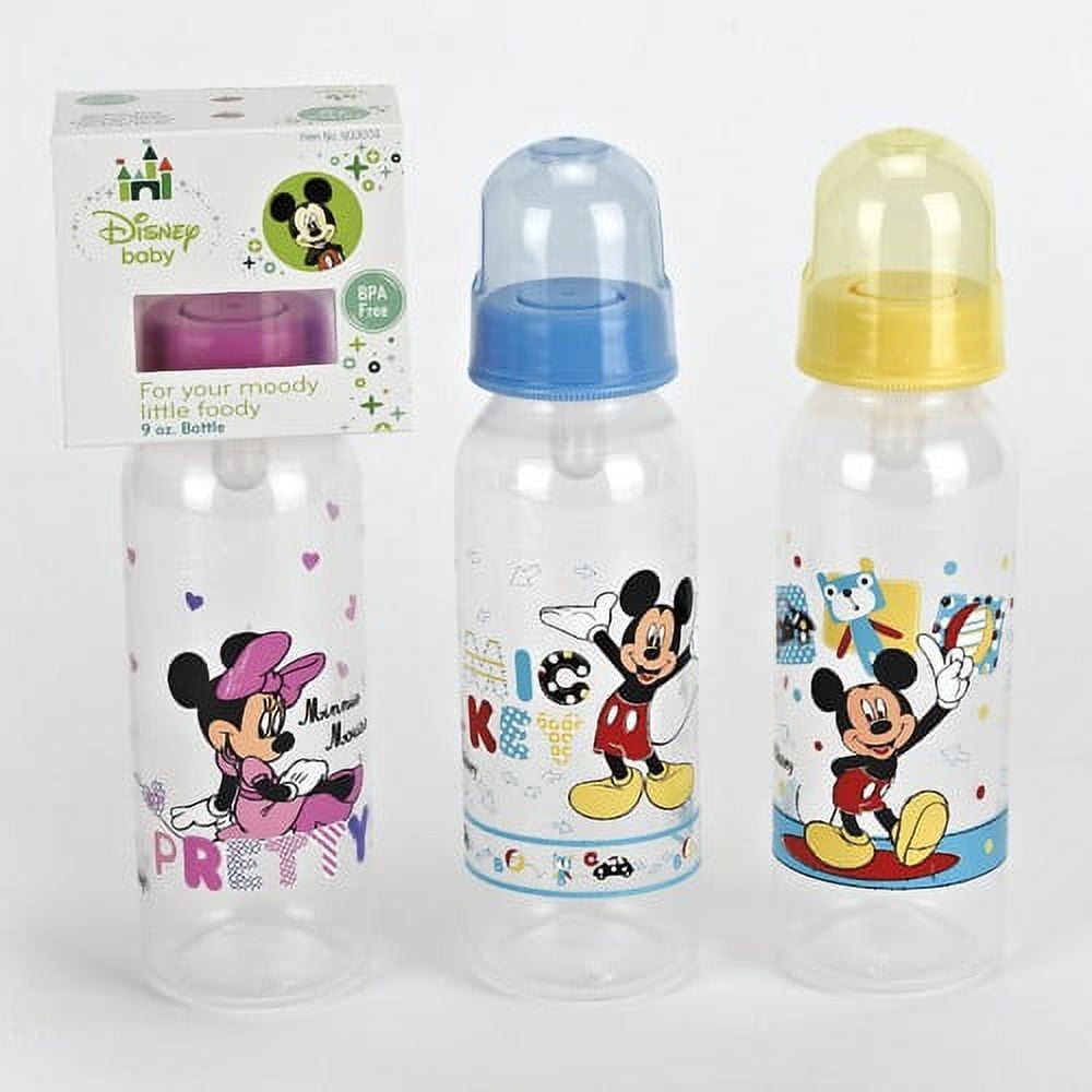 Disney Baby Mickey Baby Bottle- 9oz- 1pk - Walmart.com
