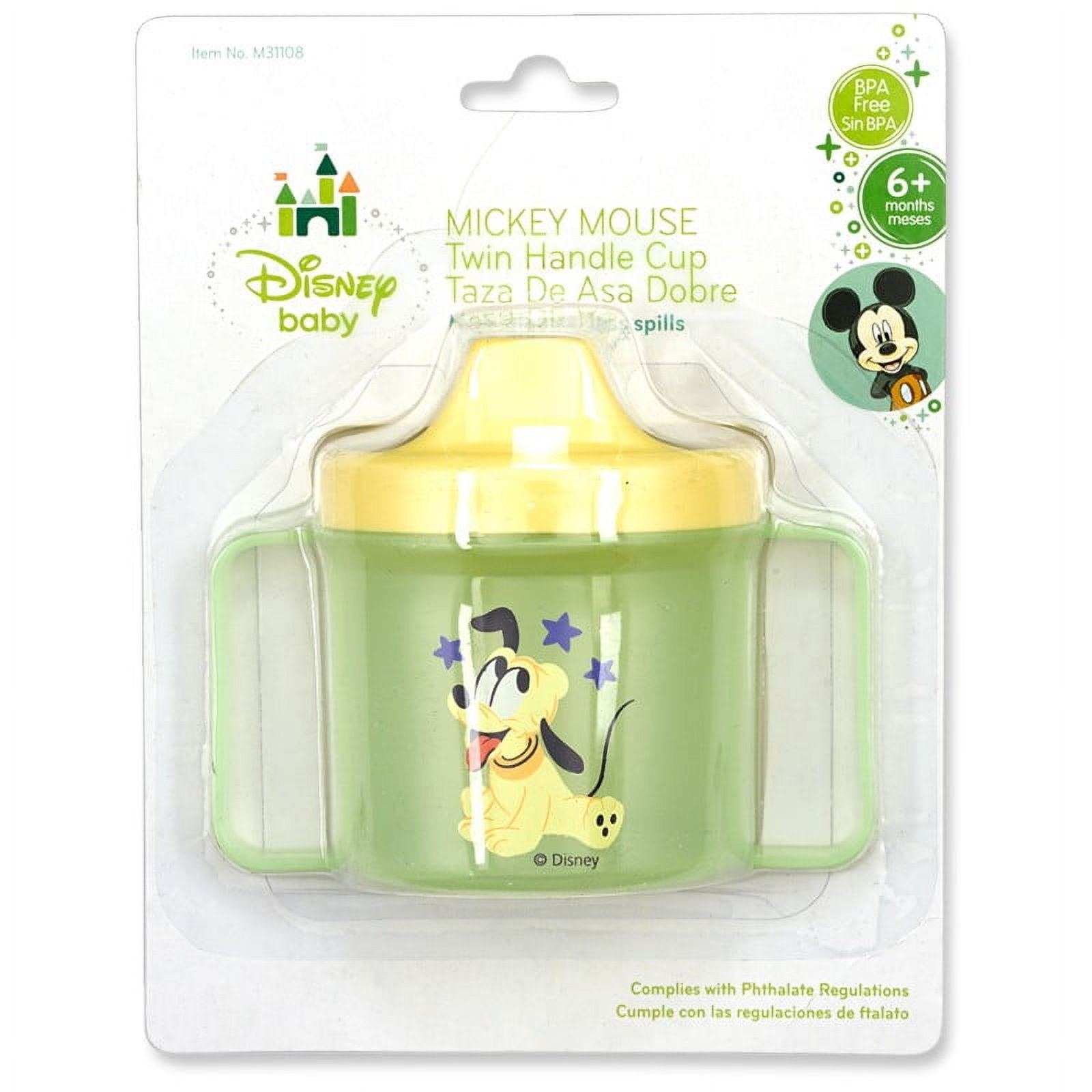 Mickey Mouse Plastic Cup With Handle