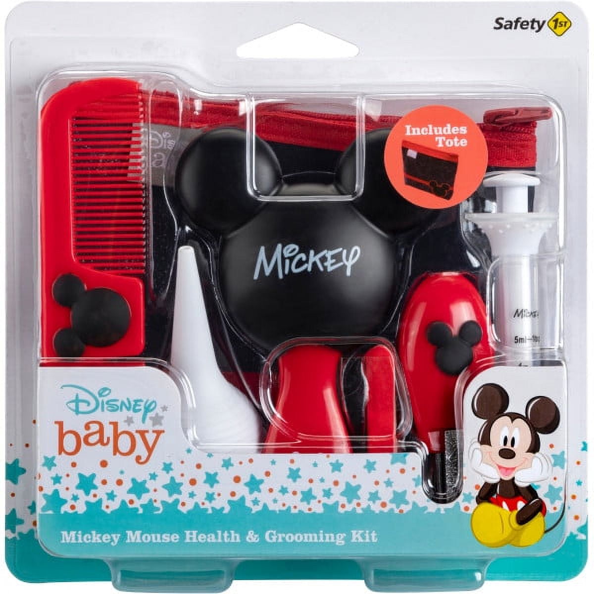 Disney Baby Mickey Mouse Health & Grooming Kit - Red (10pc), Mickey ...