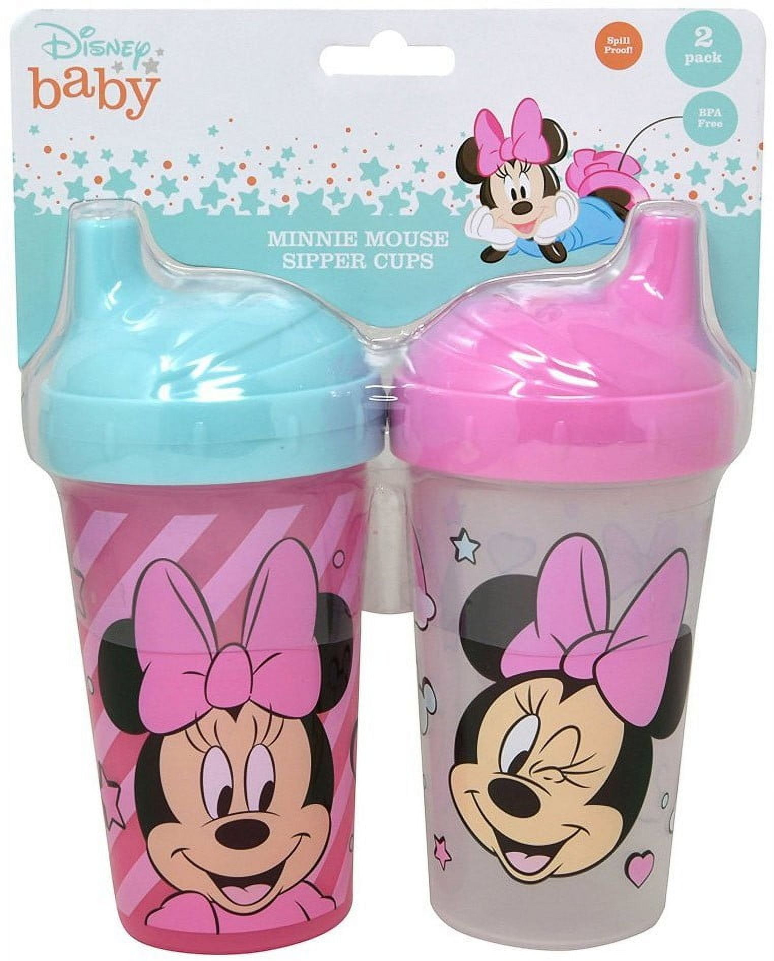 Disney Baby Minnie Mouse Hard Spout Sipper Cup 2-Pack - Walmart.com
