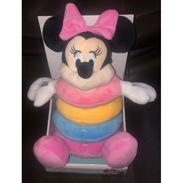 Disney Baby Minnie Mouse Plush Stacking Rings - Walmart.com