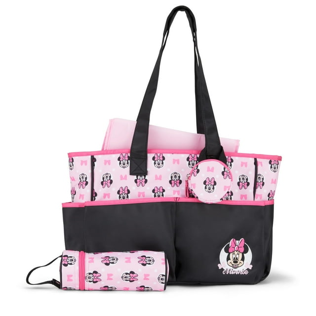 Disney Baby Multi-Functional Travel Tote Diaper Bag with Changing Pad ...