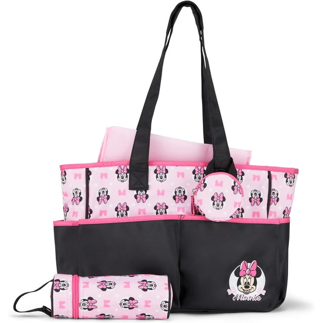 Disney Baby Multi-Functional Travel Tote Diaper Bag with Changing Pad ...