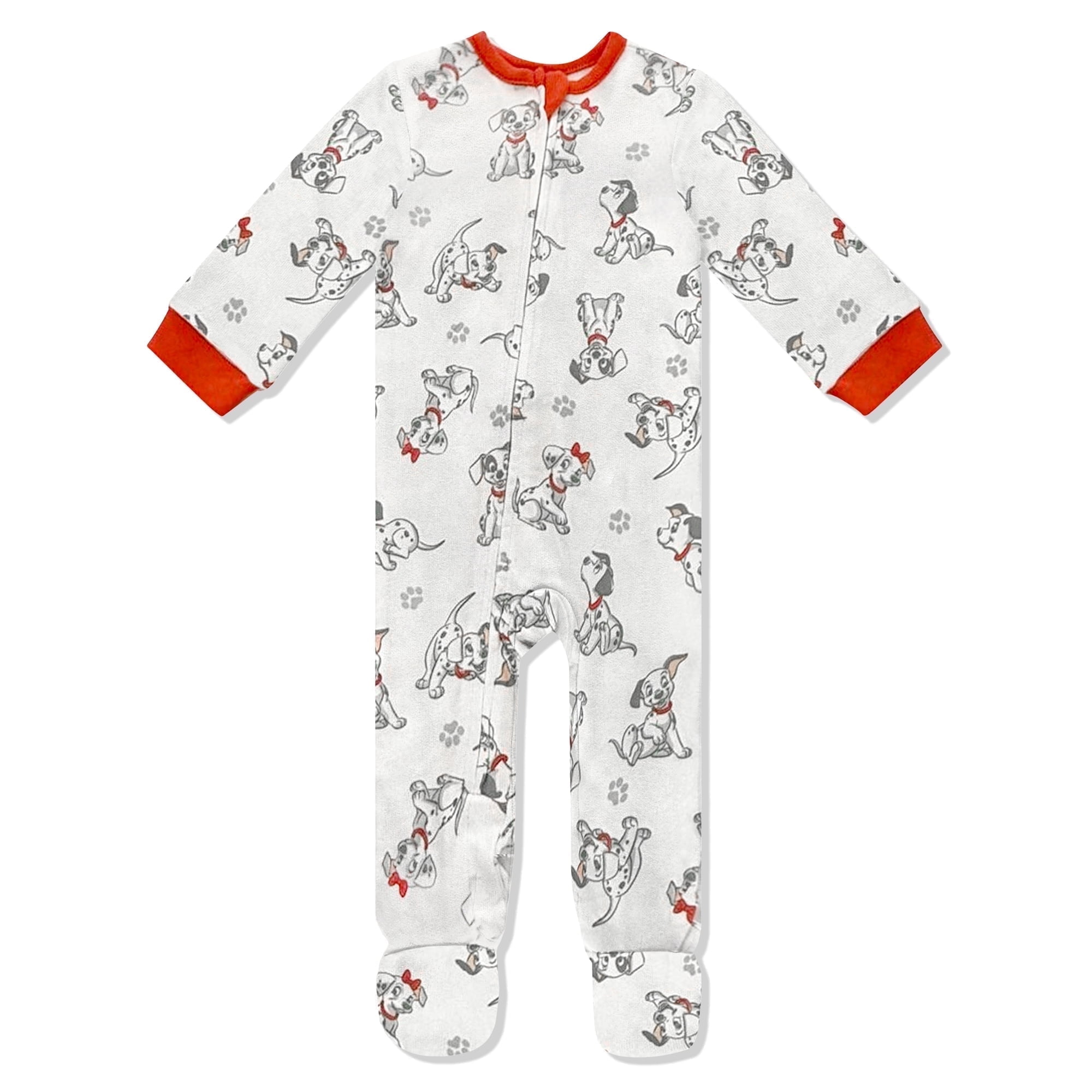 Disney Baby Onesie Zip-Up Sleeper - 101 Dalmatians Hacci Sleep N Play ...