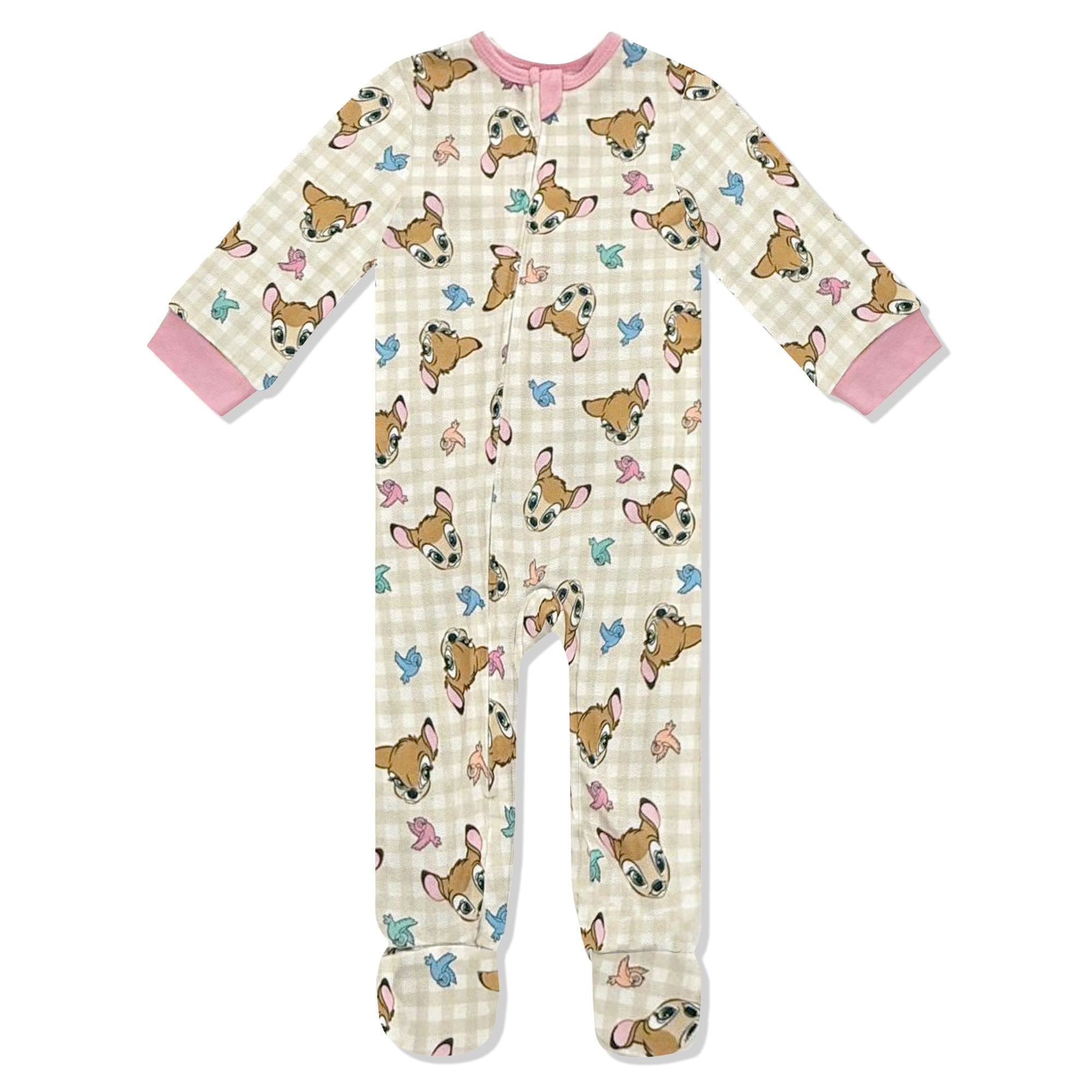 Disney Baby Onesie Zip-Up Sleeper - Bambi Hacci Sleep N Play Footed ...