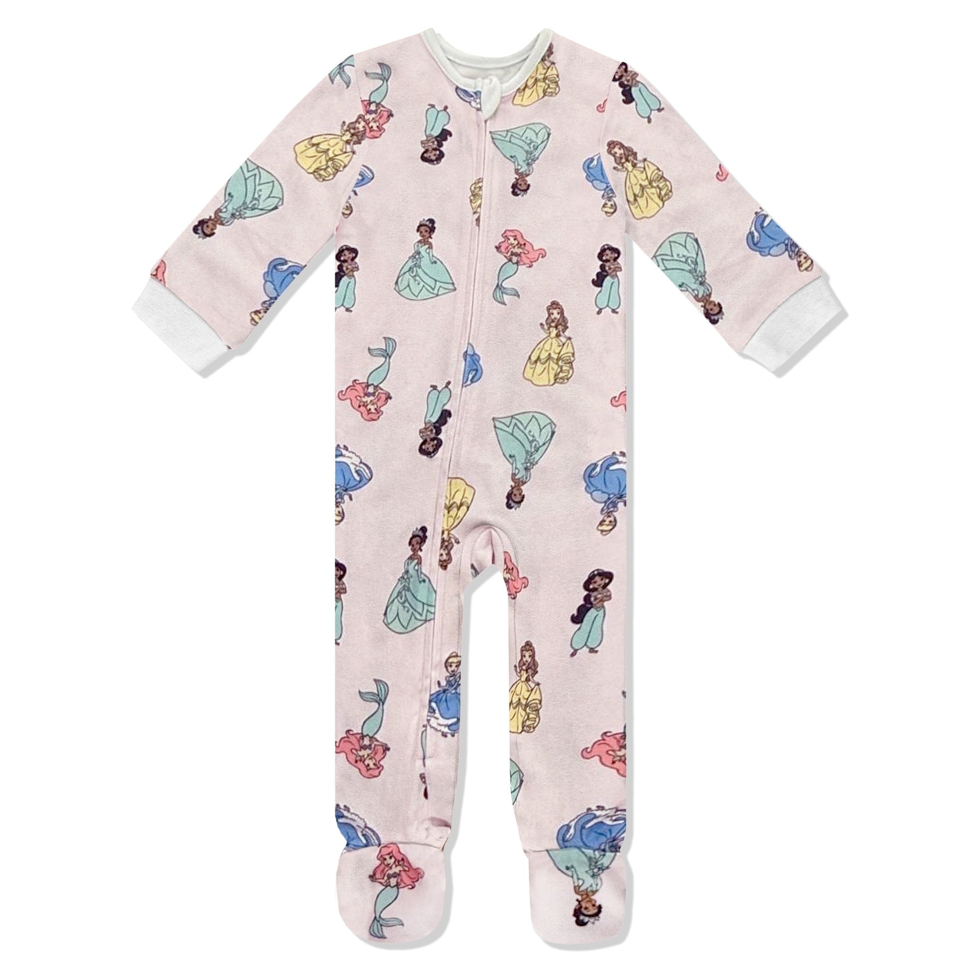 Disney Baby Onesie Zip-Up Sleeper - Princess Hacci Sleep N Play Footed Onesie Pajamas, Boys ...