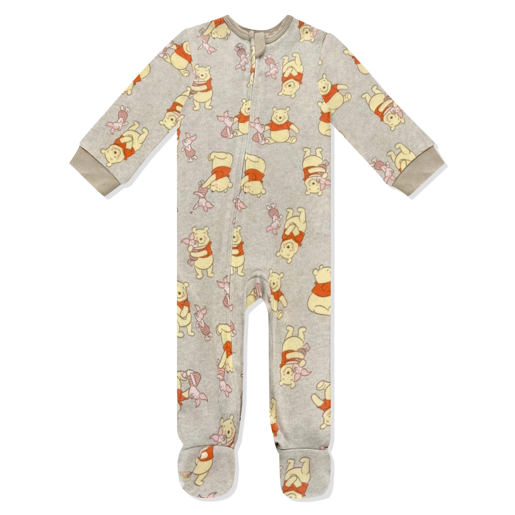 Disney Baby Onesie Zip-Up Sleeper - Winnie The Pooh Hacci Sleep N Play ...