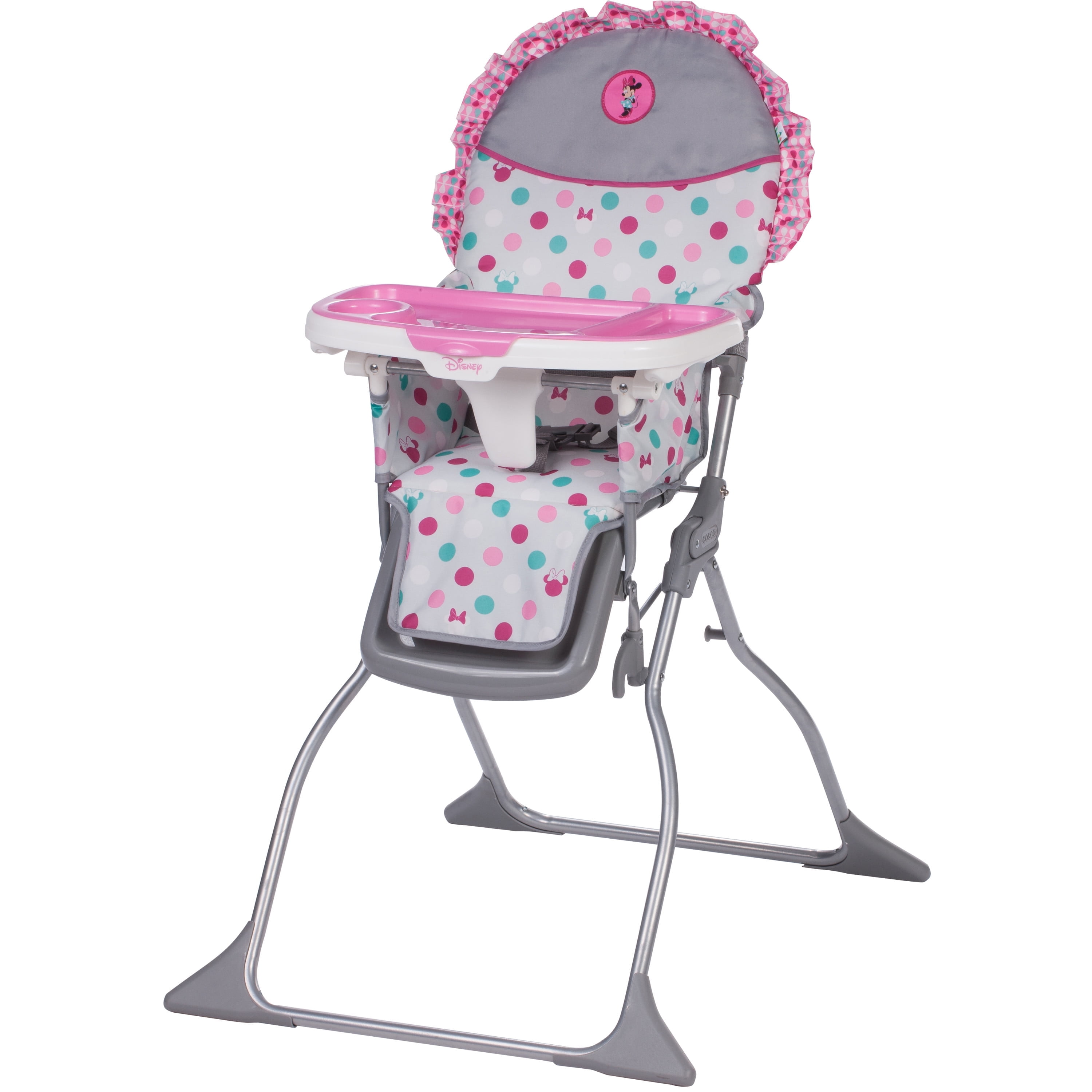 Disney Baby Simple Fold Plus High Chair, Minnie Dot Fun, Toddler ...