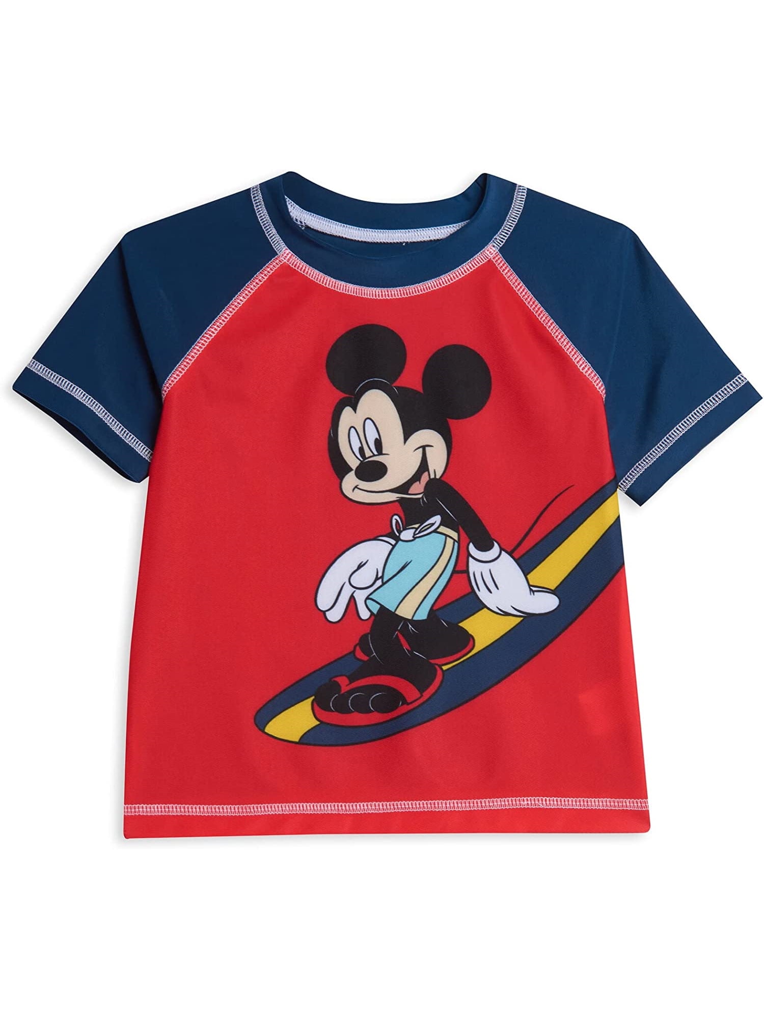 Disney Baby & Toddler Boys' Mickey Mouse Surfboard Rash Guard, Sizes ...