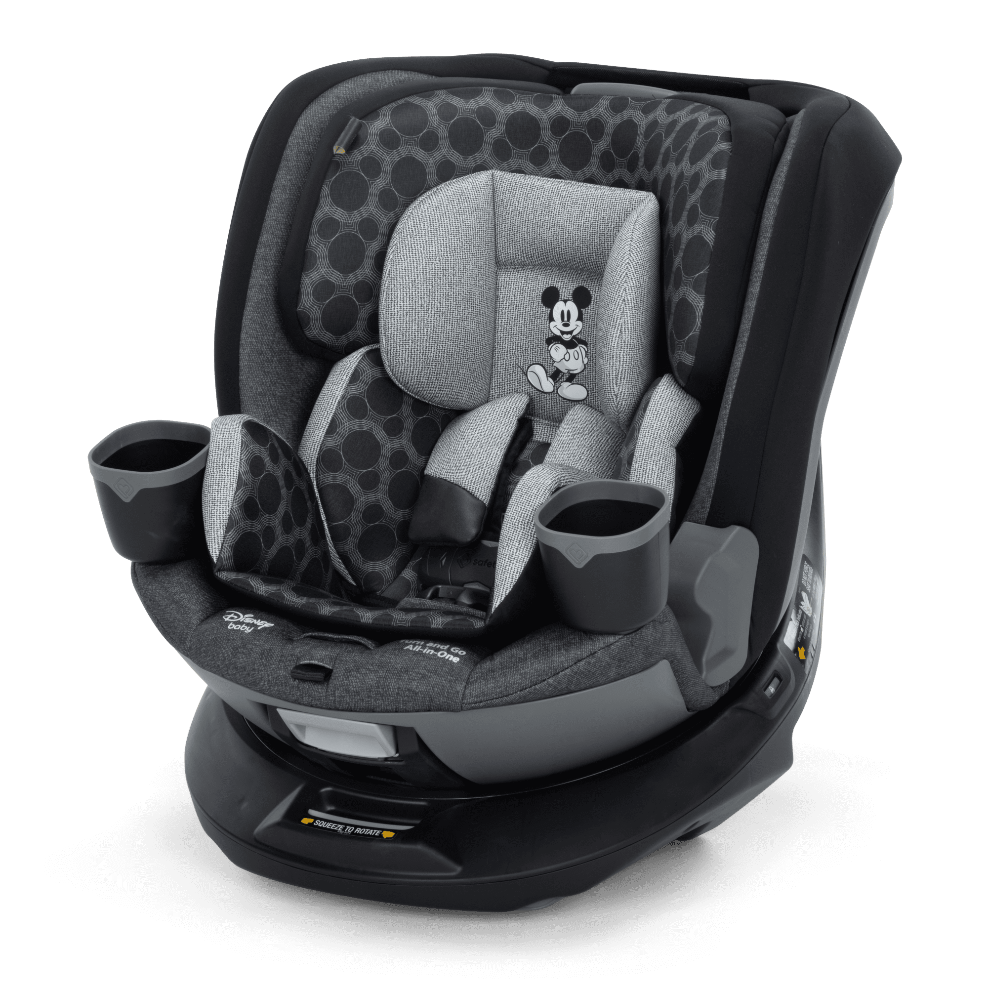 Disney Baby Turn and Go 360 Rotating All-in-One Convertible Car Seat ...
