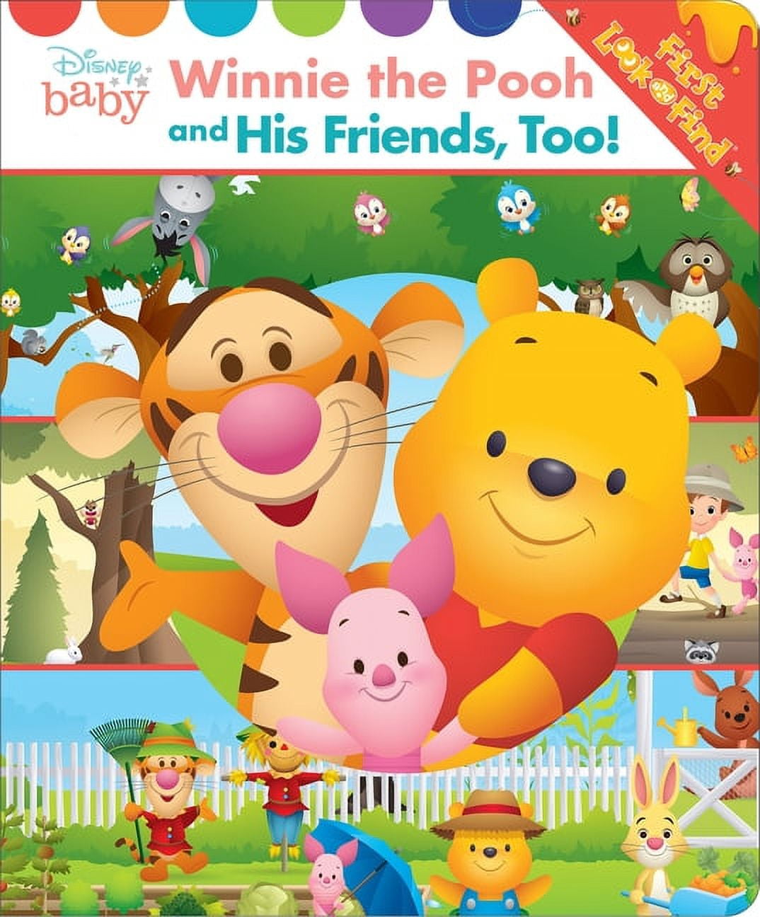 Disney Baby: Winnie the Pooh and His Friends, Too! First Look and Find ...