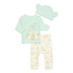 Luvable Friends Baby Newborn Sleeping Preemie Sleeper, Cotton Gowns Set ...