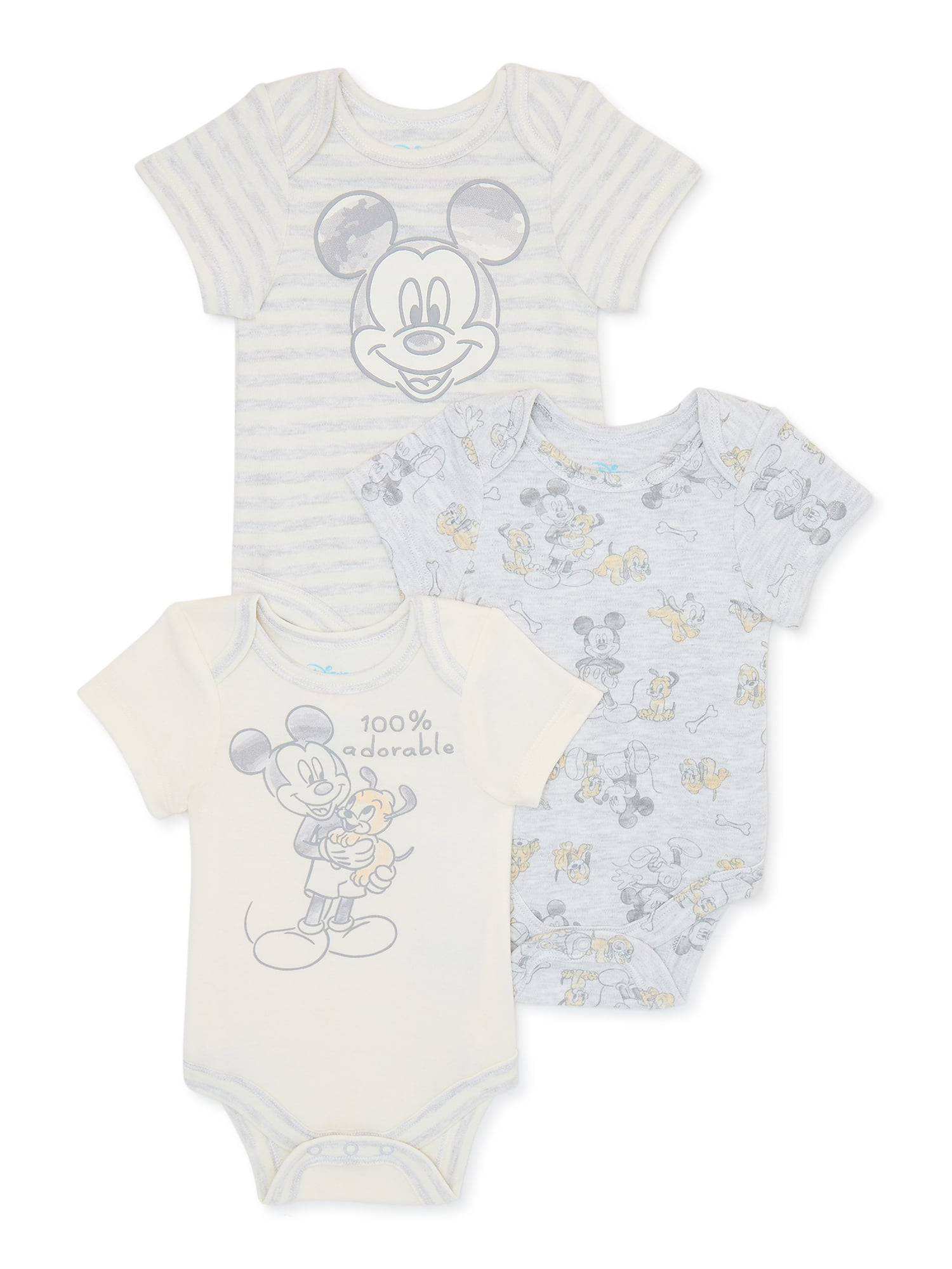 Disney Baby Wishes + Dreams Mickey Mouse Infant Baby Short Sleeve ...