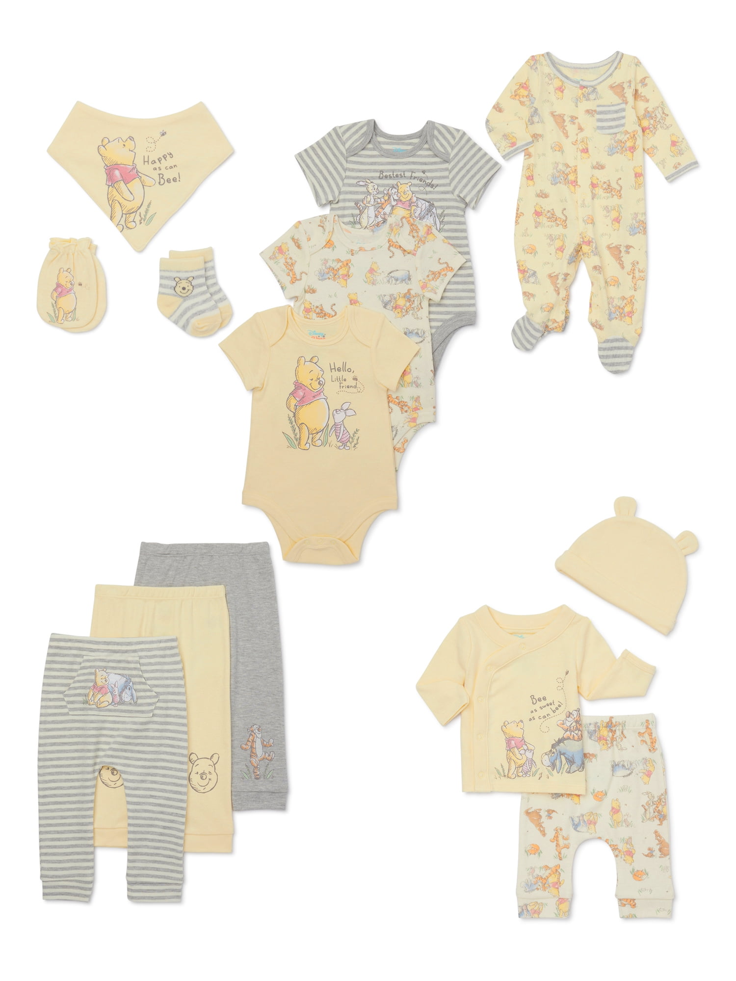 Disney Baby Wishes + Dreams Winnie the Pooh Layette Shower Gift Set ...