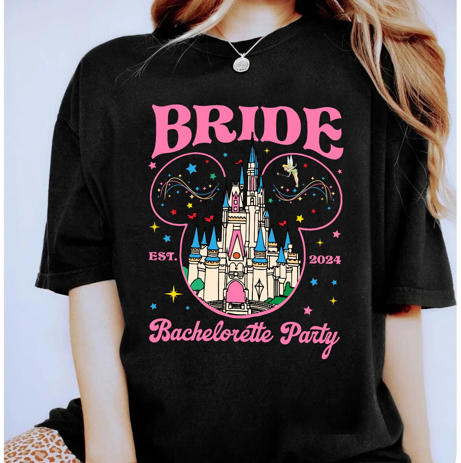 Disney Bachelorette Party Magical Castle Team Bride Unisex Shirt 800012 ...