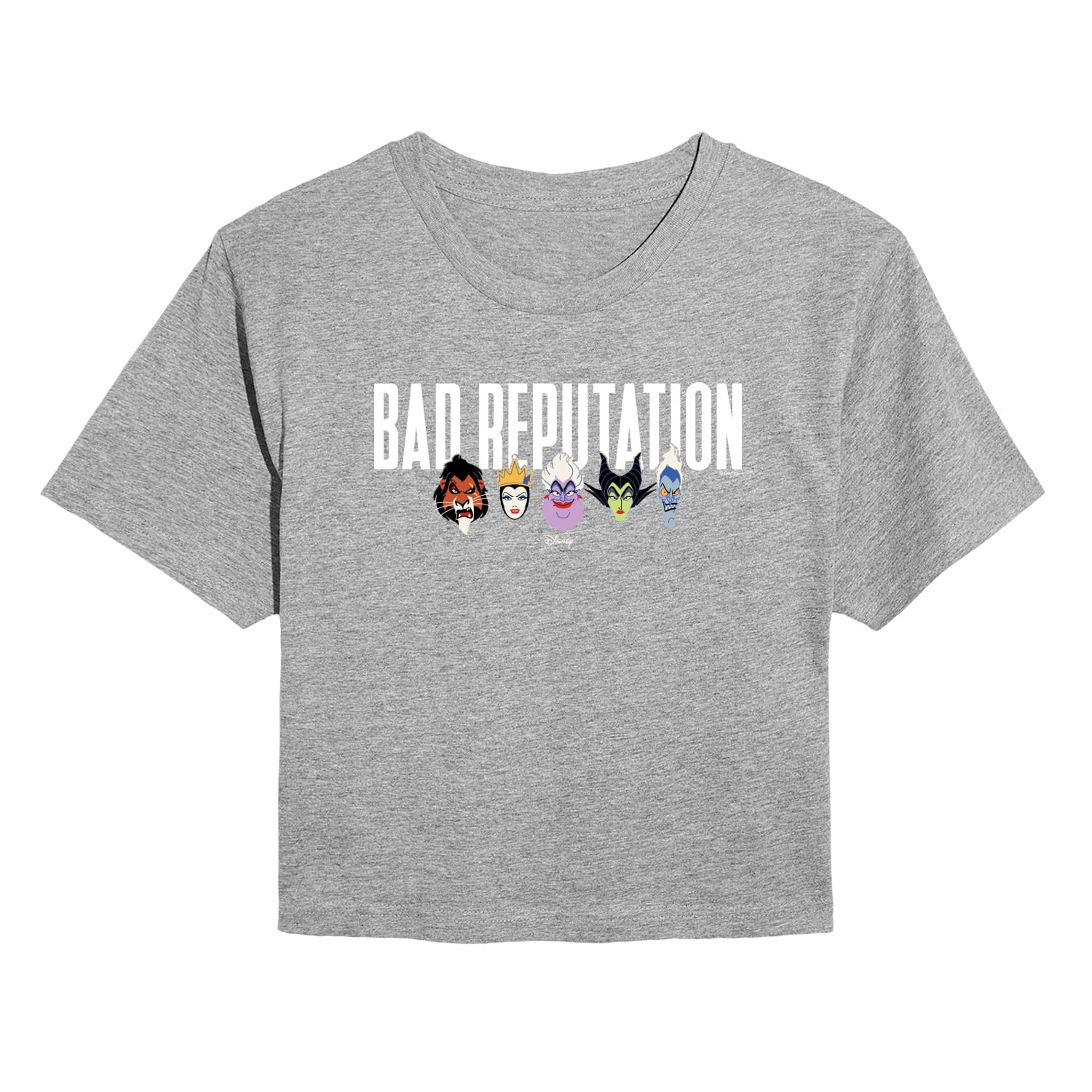 Disney - Bad Reputation Villains Horizontal Chest - Juniors Cropped ...