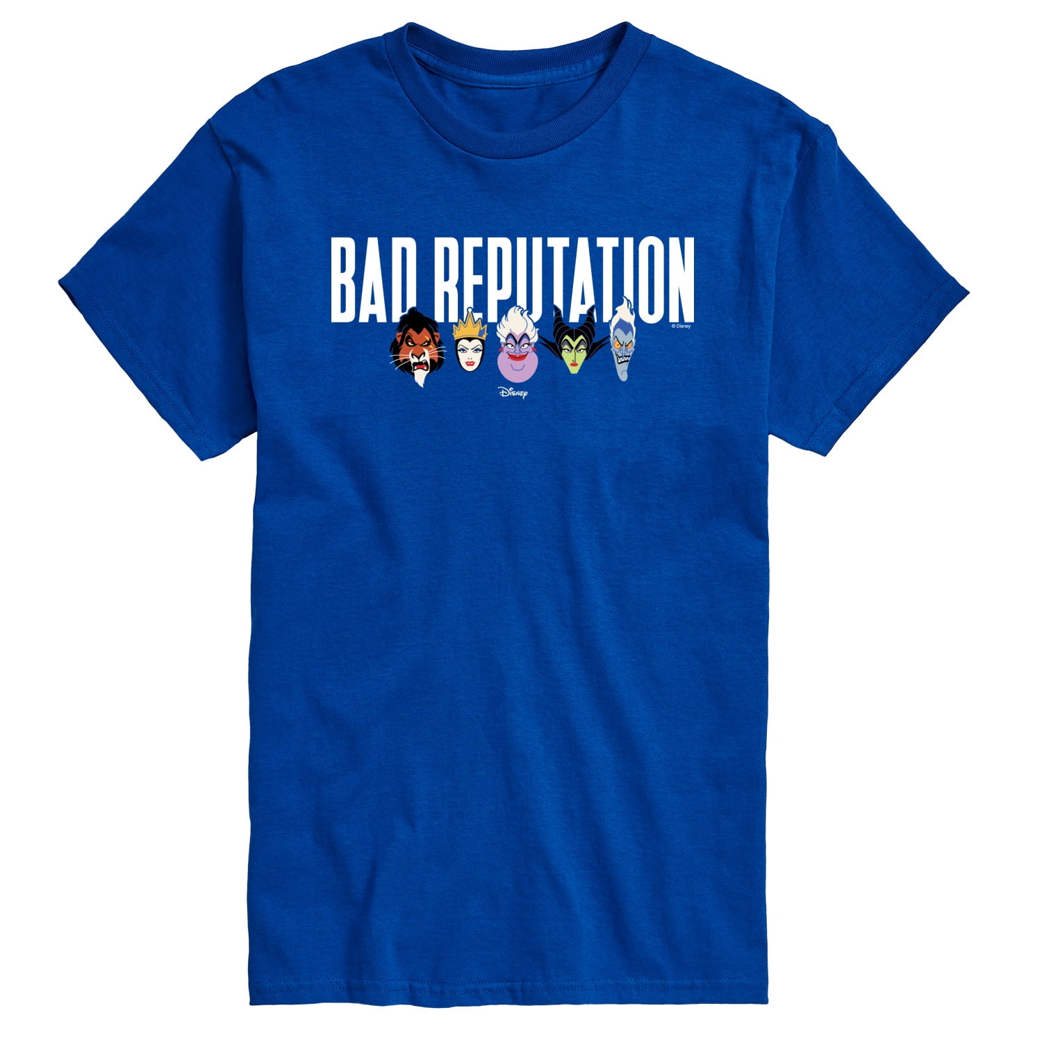 Disney - Bad Reputation Villains Horizontal Chest - Men's Short Sleeve ...