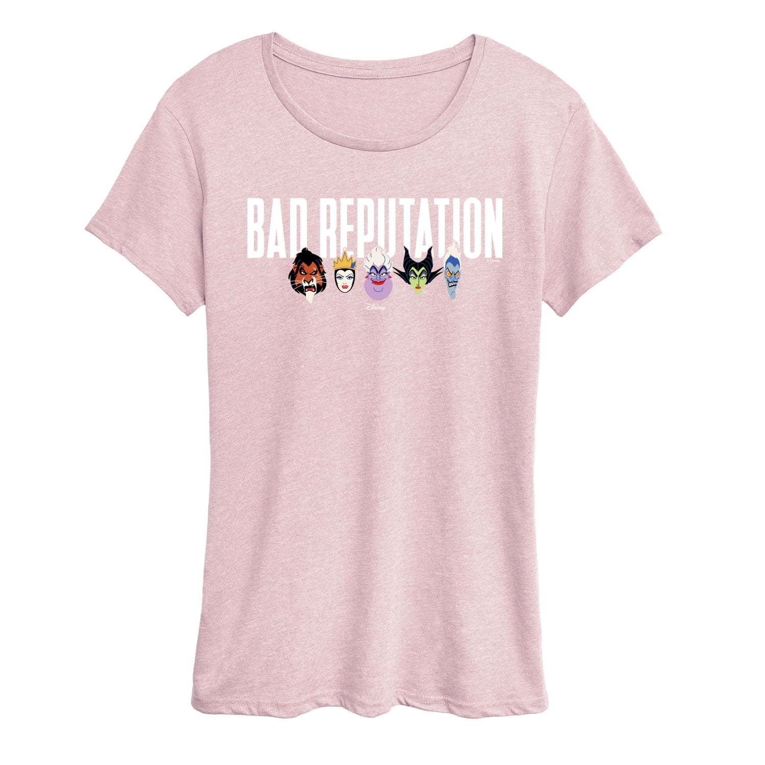 Disney - Bad Reputation Villains Horizontal Chest - Women's Short ...