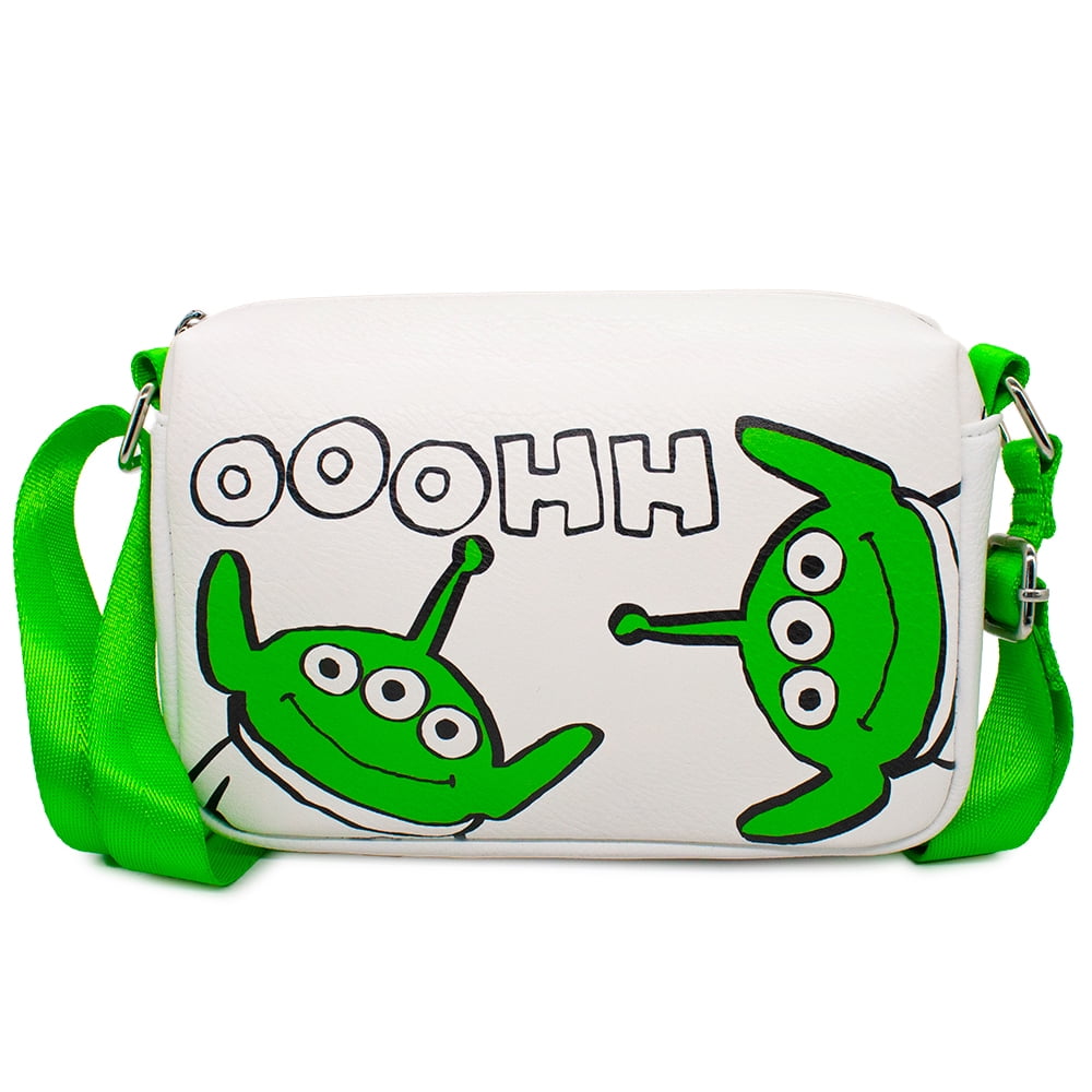 Disney Bag, Crossbody, Rectangle, Toy Story Alien Faces Ooohh Pose ...