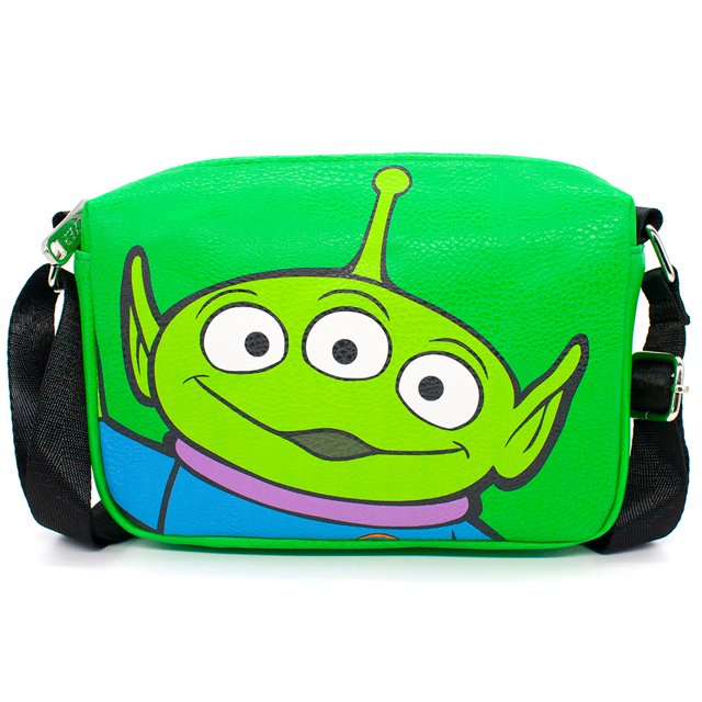 Disney Bag, Crossbody, Rectangle, Toy Story Alien Smiling Close Up Pose ...