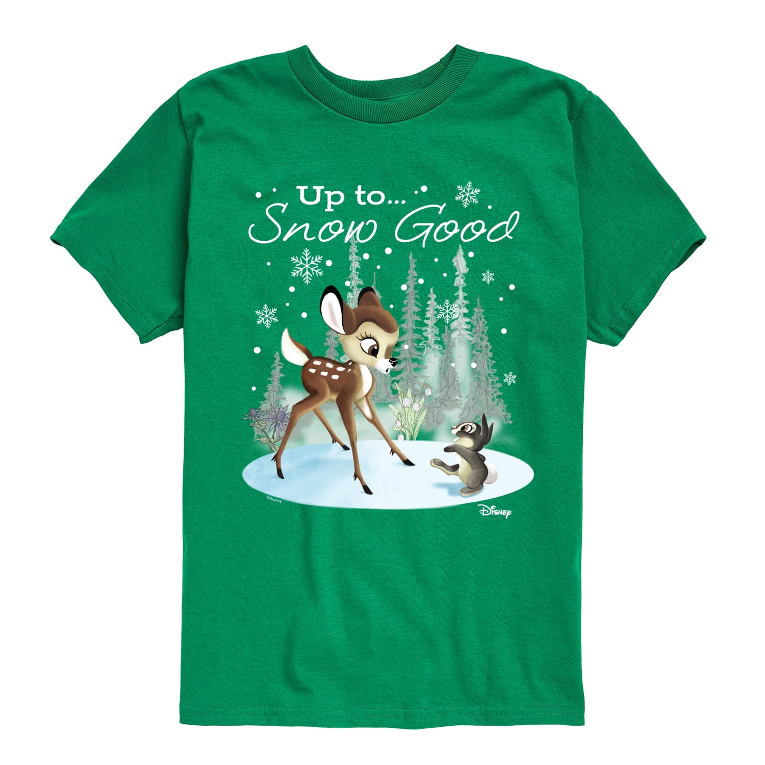 Disney Bambi - Christmas - Up To Snow Good - Toddler & Youth Short ...