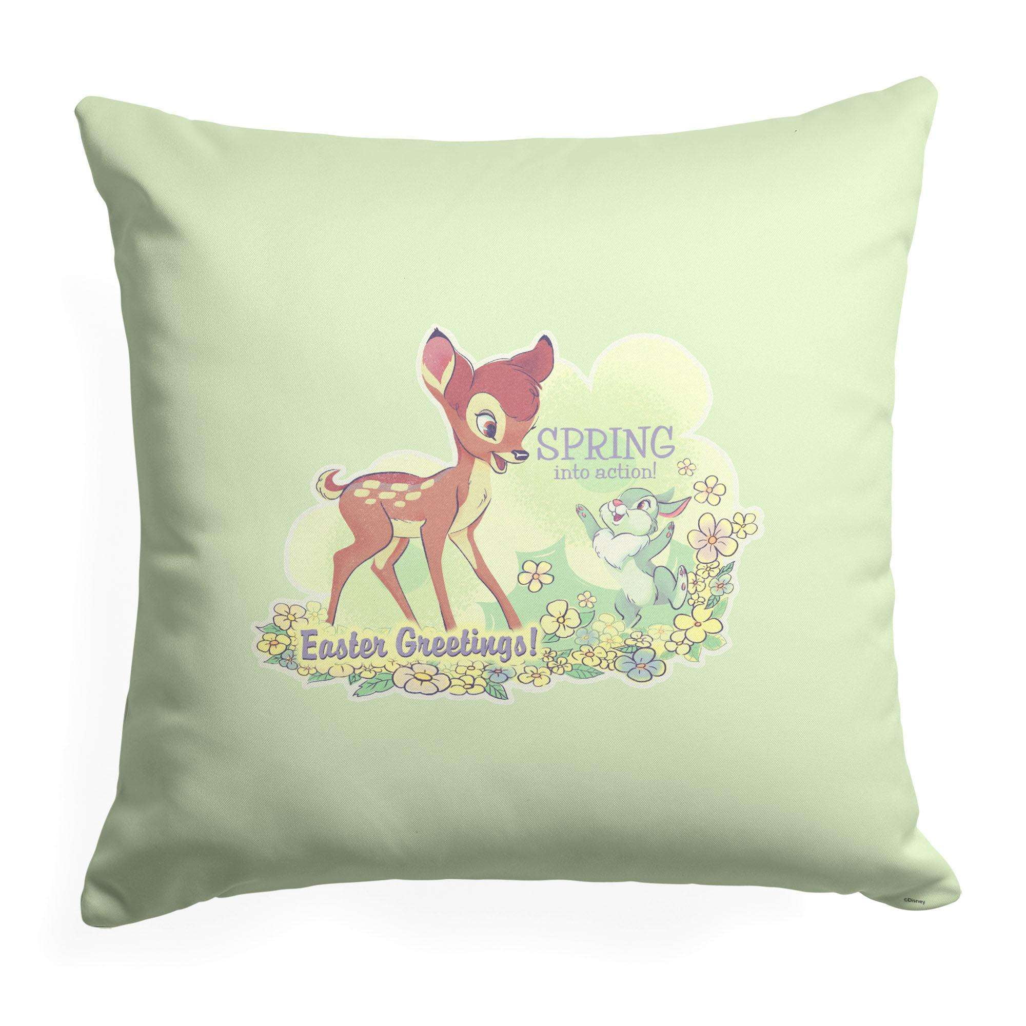 Disney Bambi Spring Into Action Kids Printed Throw Pillow - Walmart.com