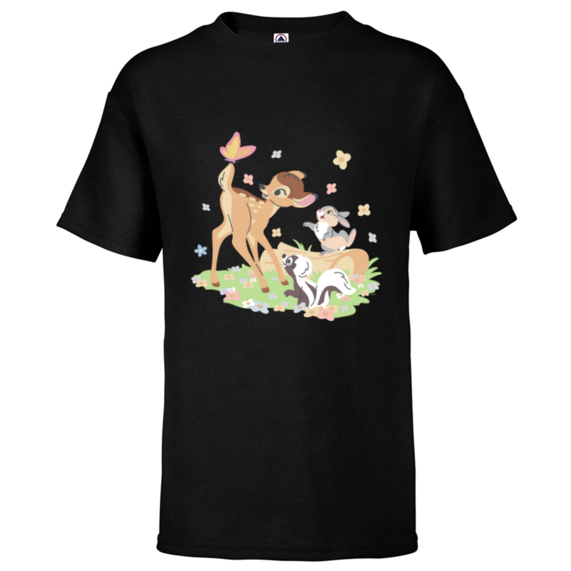 Disney Bambi Thumper & Flower Pastel Spring Easter Butterfly - Short ...