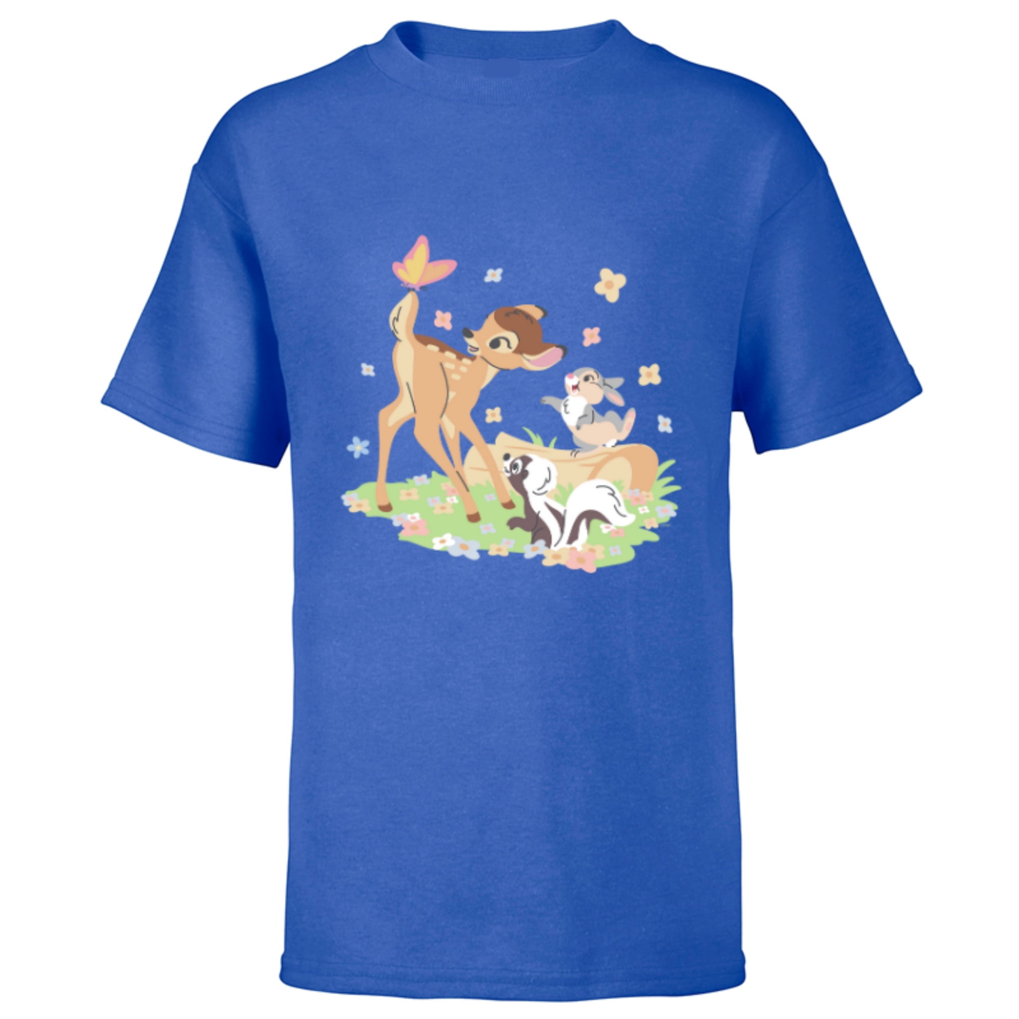 Disney Bambi Thumper & Flower Pastel Spring Easter Butterfly - Short ...