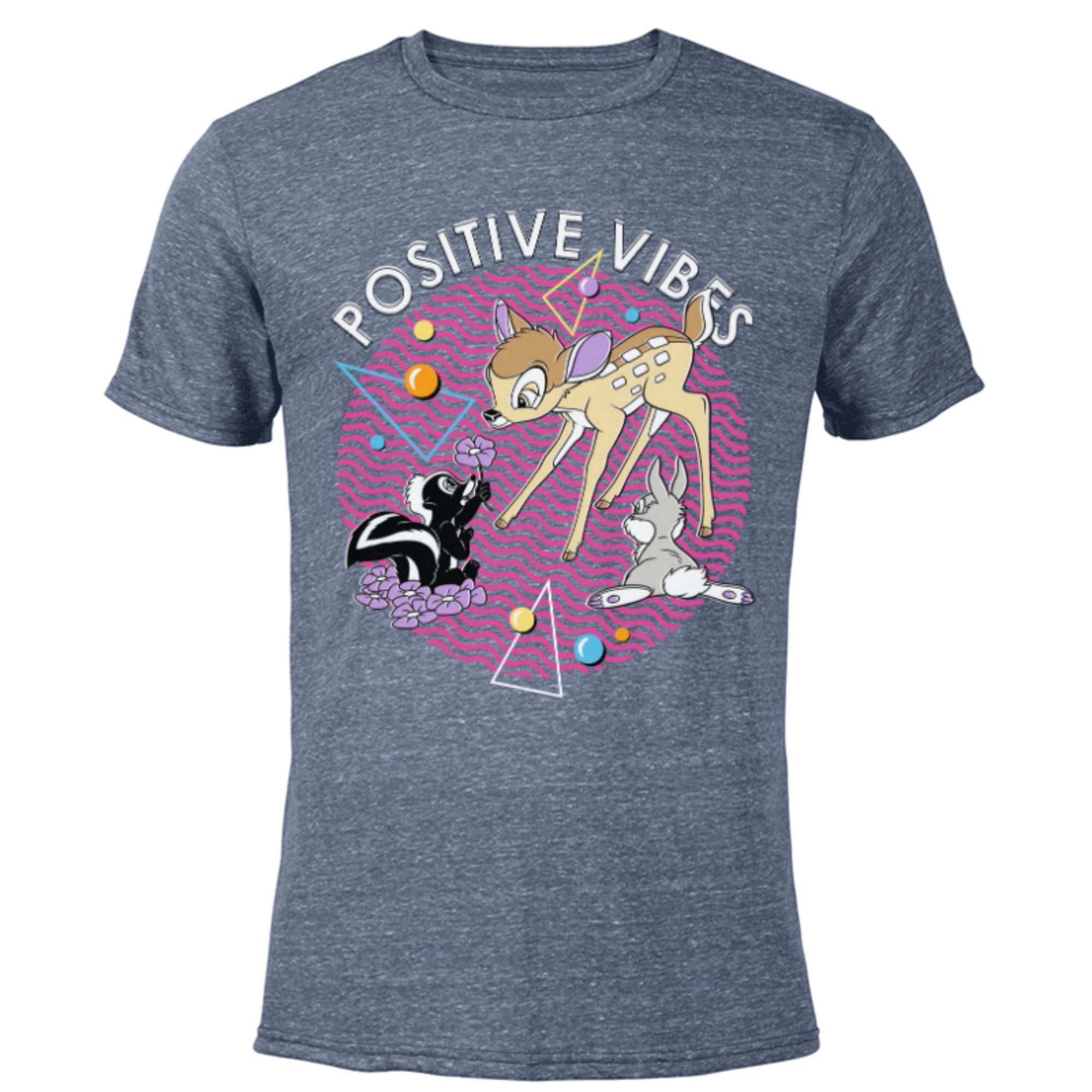 Disney Bambi Thumper and Flower Positive Vibes 90s - Short Sleeve ...