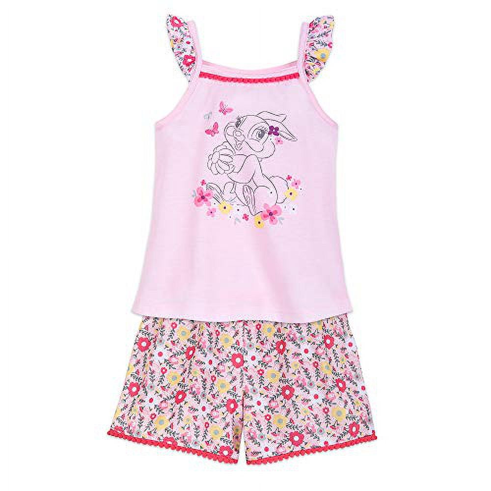 Disney Bambi's Miss Bunny Short Sleep Set for Girls Size 3 - Walmart.com