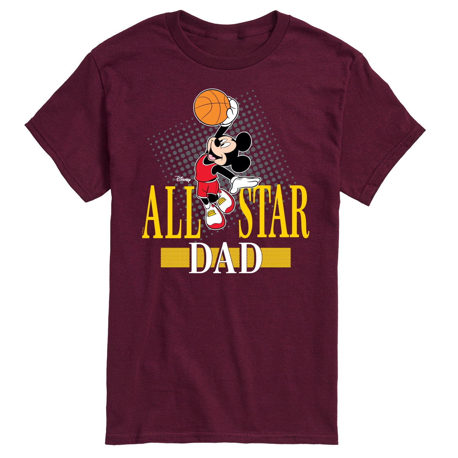 Disney - Basketball Mickey Mouse - All Star Dad - Father's Day Gift ...