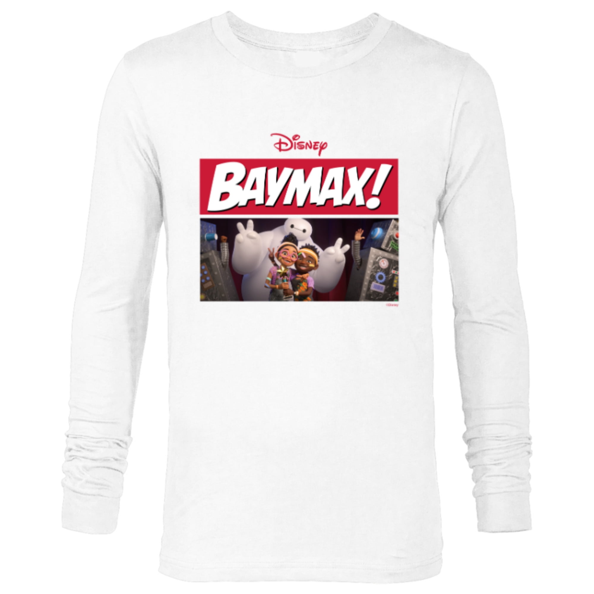 Disney Baymax! Series Pose with Sofia and Ali Big Hero 6 - Long Sleeve ...