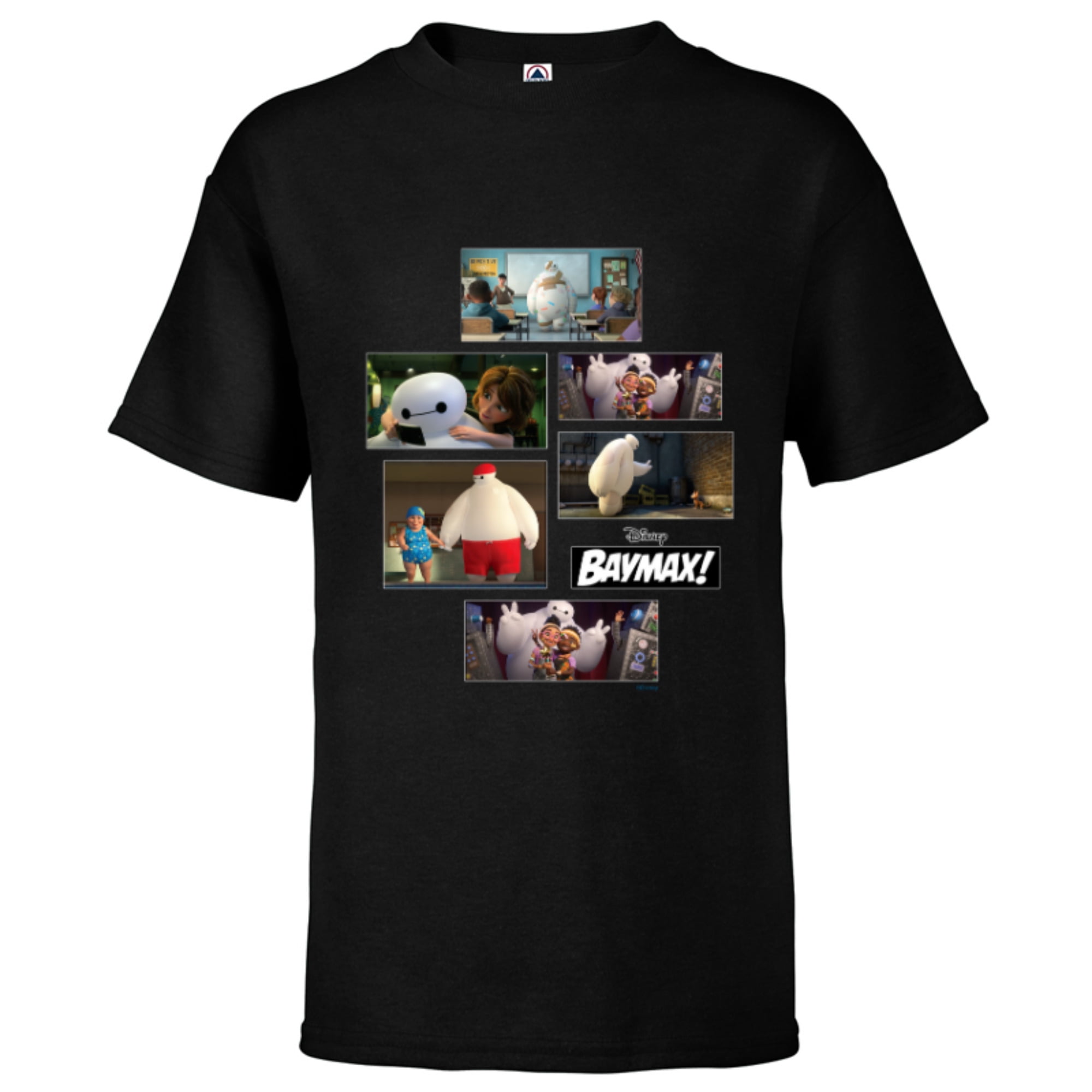 Disney Baymax! Series Scenes Big Hero 6 - Short Sleeve T-Shirt for Kids ...