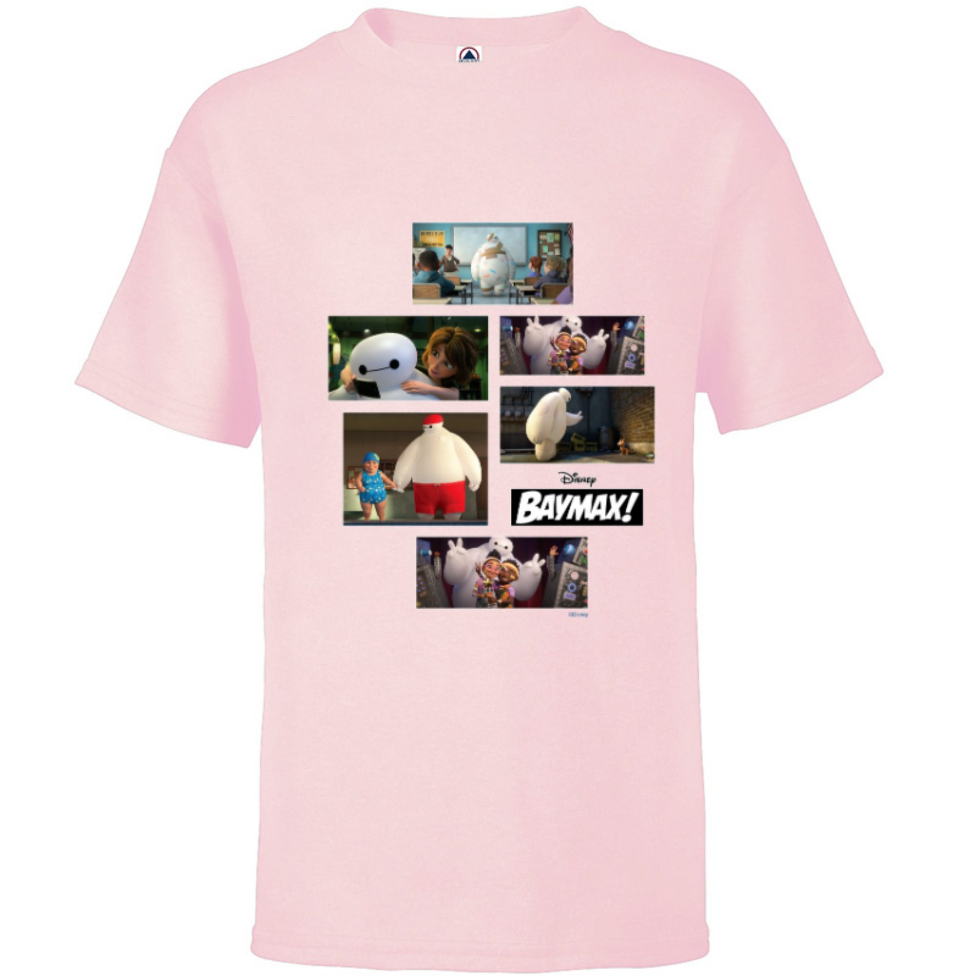 Disney Baymax! Series Scenes Big Hero 6 - Short Sleeve T-Shirt for Kids ...