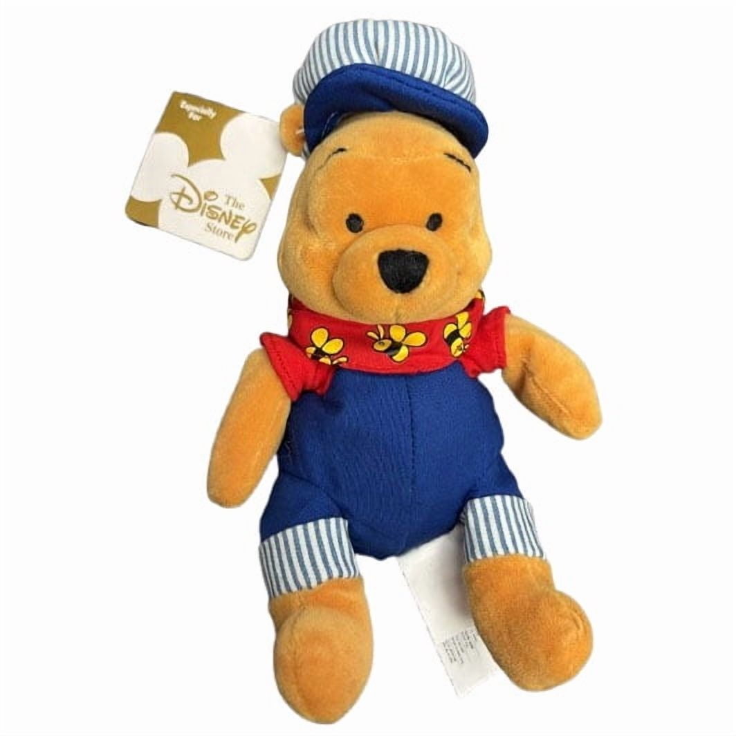 Disney Bean Bag Plush - CHOO CHOO POOH [Red Bandana](Winnie the Pooh ...