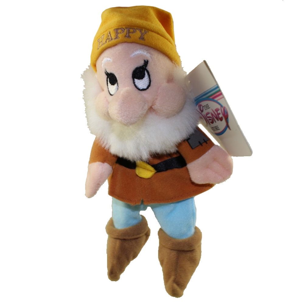 Disney Bean Bag Plush - HAPPY (Snow White & the Seven Dwarfs) (10 inch ...