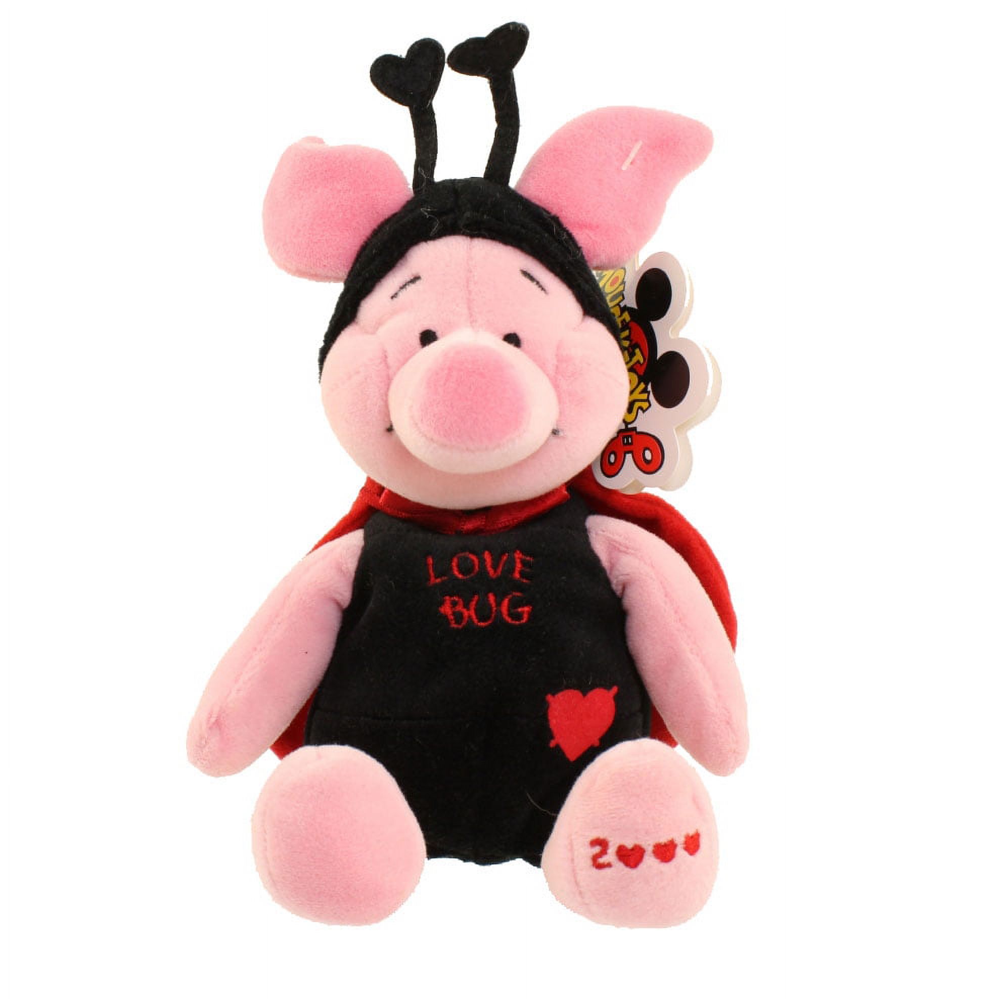 Disney Bean Bag Plush - LADYBUG PIGLET (Winnie the Pooh) (9 inch ...