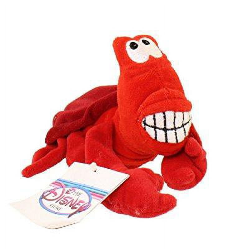 Disney Store Mini Bean Bag Plush Toy - SEBASTIAN (The Little Mermaid ...