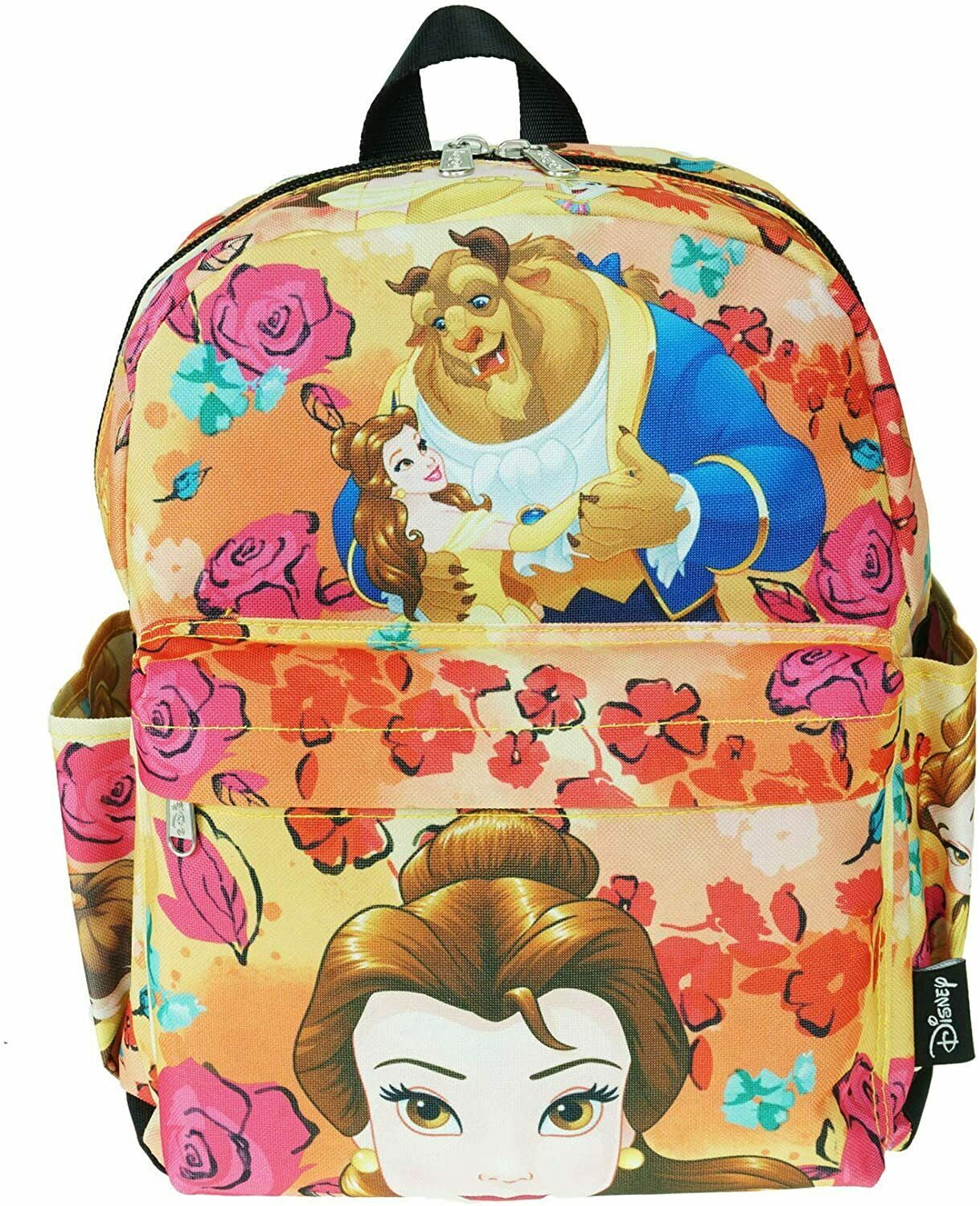 Disney Beauty And The Beast 12" Deluxe Oversize Print Daypack ...
