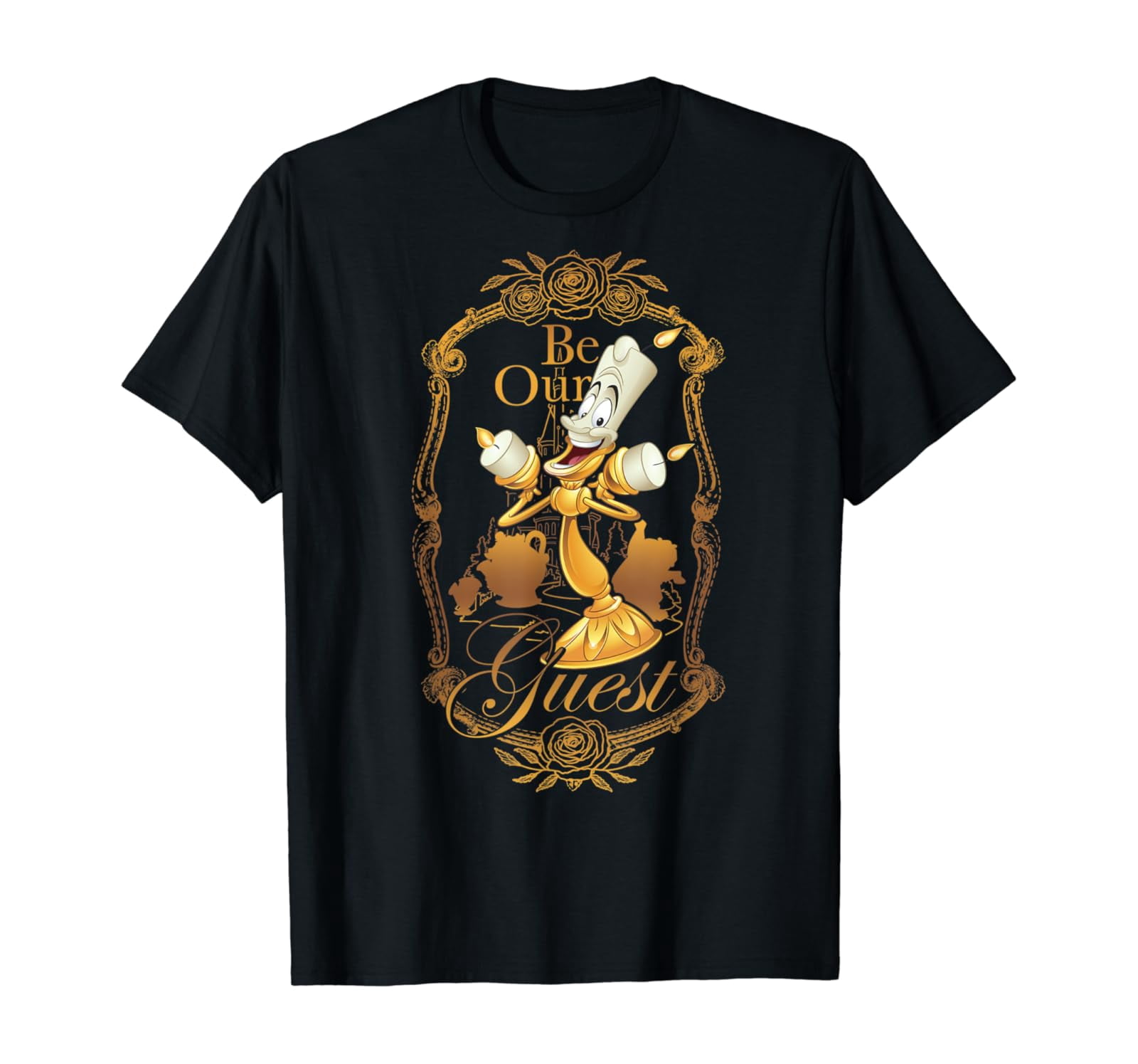 Disney Beauty And The Beast Be Our Guest T-Shirt - Walmart.com