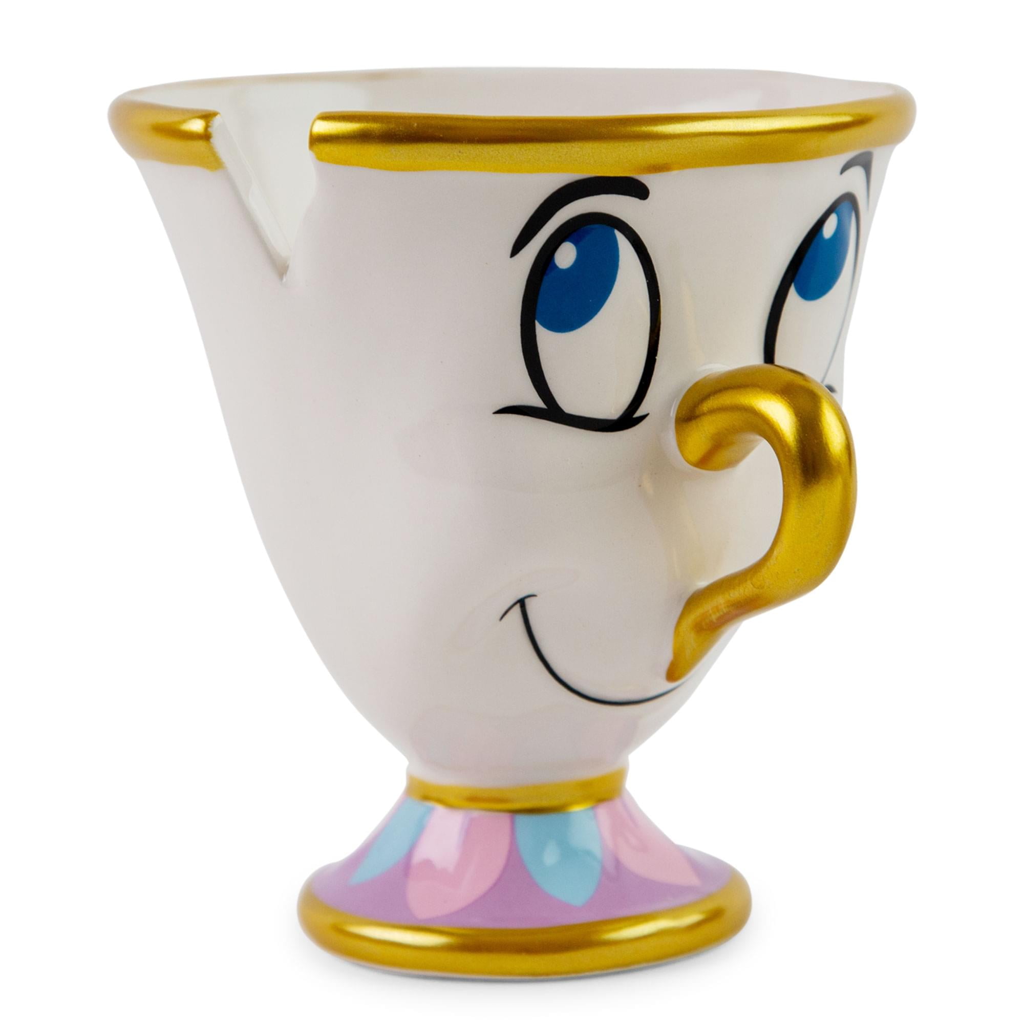 Disney Beauty And The Beast Chip Sculpted Ceramic Figural Mug | Holds ...