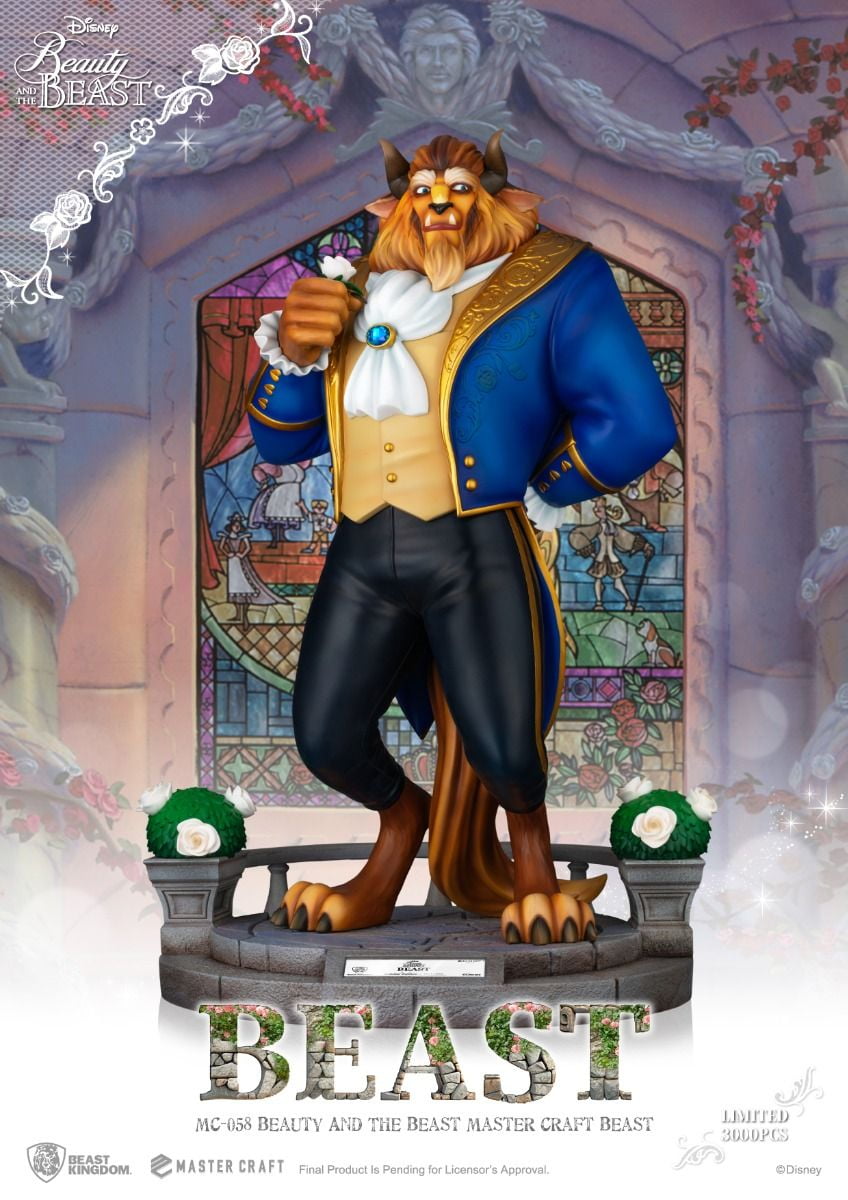 Disney Beauty And The Beast Master Craft Beast MC-058 Beast Kingdom ...