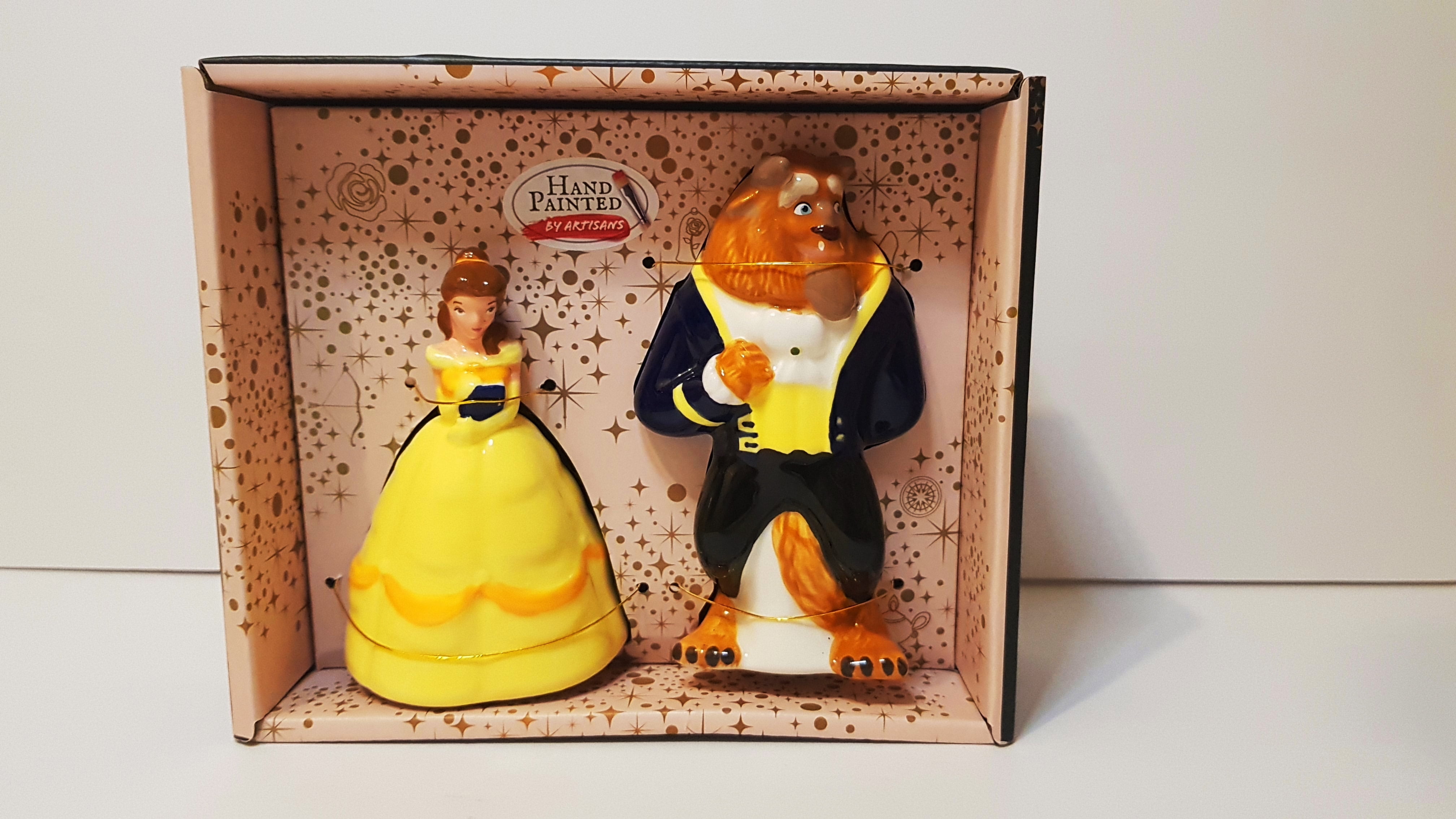 Disney Beauty & The Beast Salt And Pepper Ceramic Shakers Set - Walmart.com